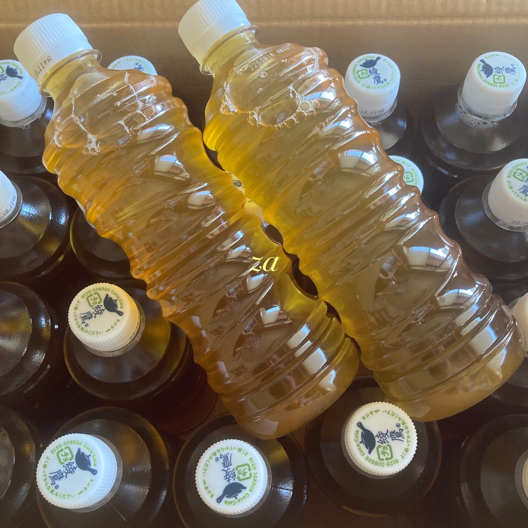 綾鷹 ラベルレス(525ml*24本入)【綾鷹】[お茶]