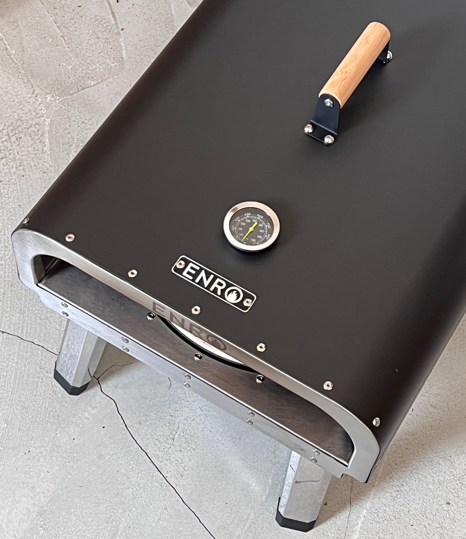 【ENRO 公式】ピザ窯 家庭用 ガス 窯焼名人 ガス式 ピザ キット 窯 オーブン バーベキュー アウトドア キャンプ グリル BBQ ポータブル 料理 ピザ ステーキ ナン 持ち運び 屋外 ...