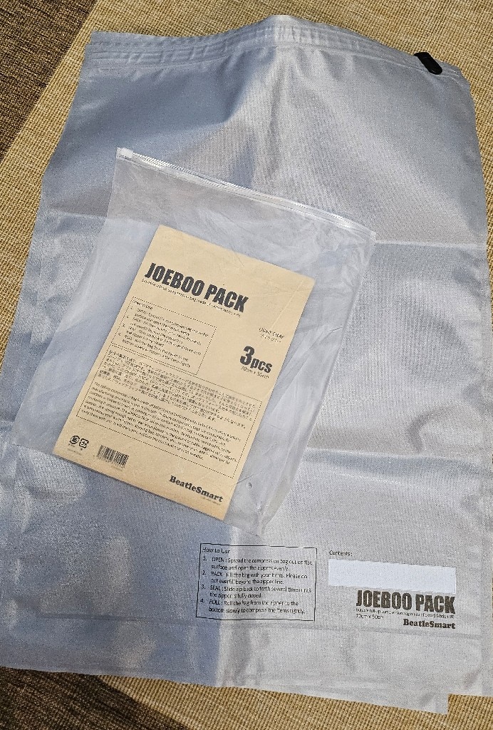BeatleSmart JOEBOO PACK 圧縮袋 70cm x 50cm 丈夫なオックスフォード生地+ポリエチレン キャンプ 旅行 ...