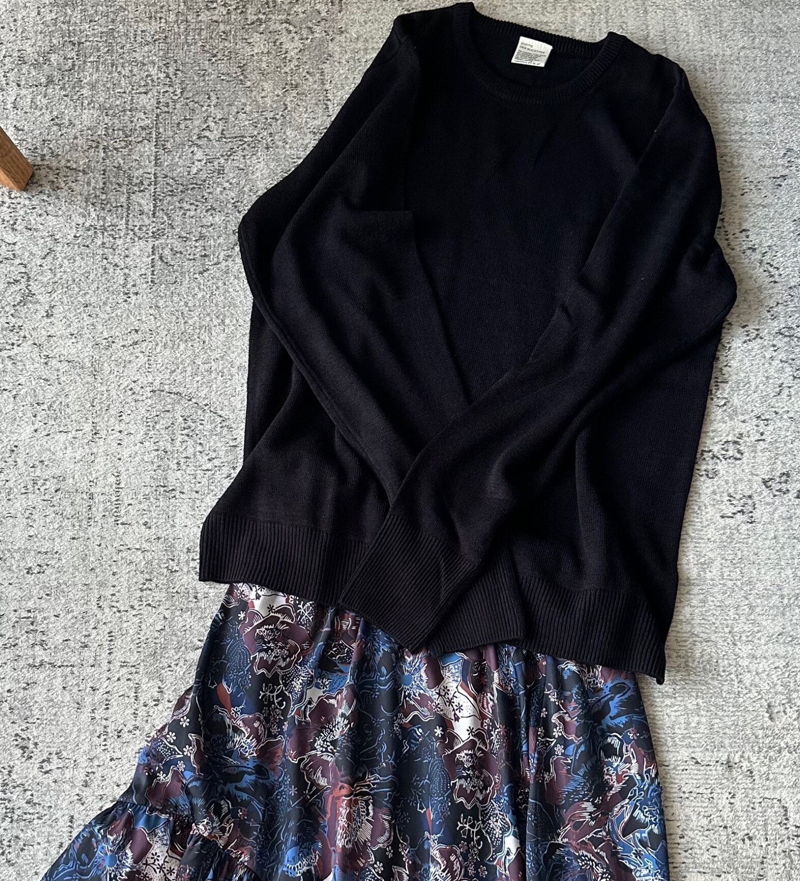 発熱 ニット レディース M/L/LL/3L トップス ニットウェア ニットウエア セーター 長袖 秋 冬 【メール便可22】 zootie（ズーティー）：ヒートフル ニットウエア[クルーネック]