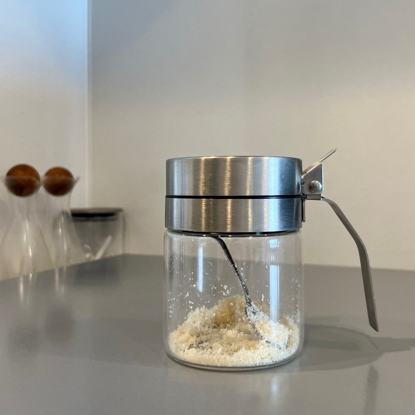 ダルトン スパイスボトル 300ml スパイスジャー ウィズ スプーン （ DULTON 調味料ボトル スパイス スプーン付き ガラス製 ボトル 保存 容器保存瓶 調味料ケース 調味料容器 ...