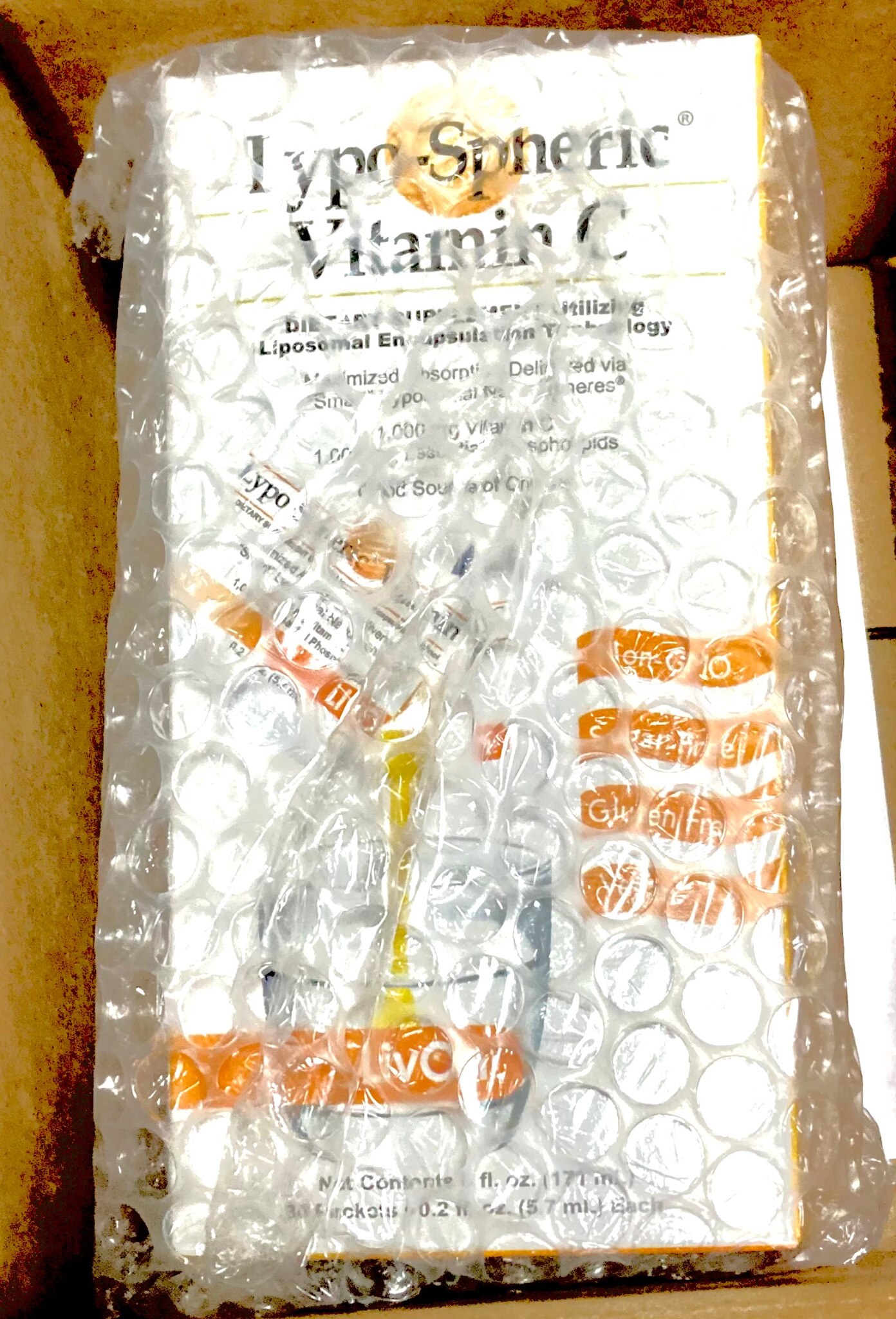 高濃度 ビタミンC 1000mg リポスフェリック 30包入 リポソーム 【Lypo-Spheric Vitamin C 1,000mg×30 Packs】