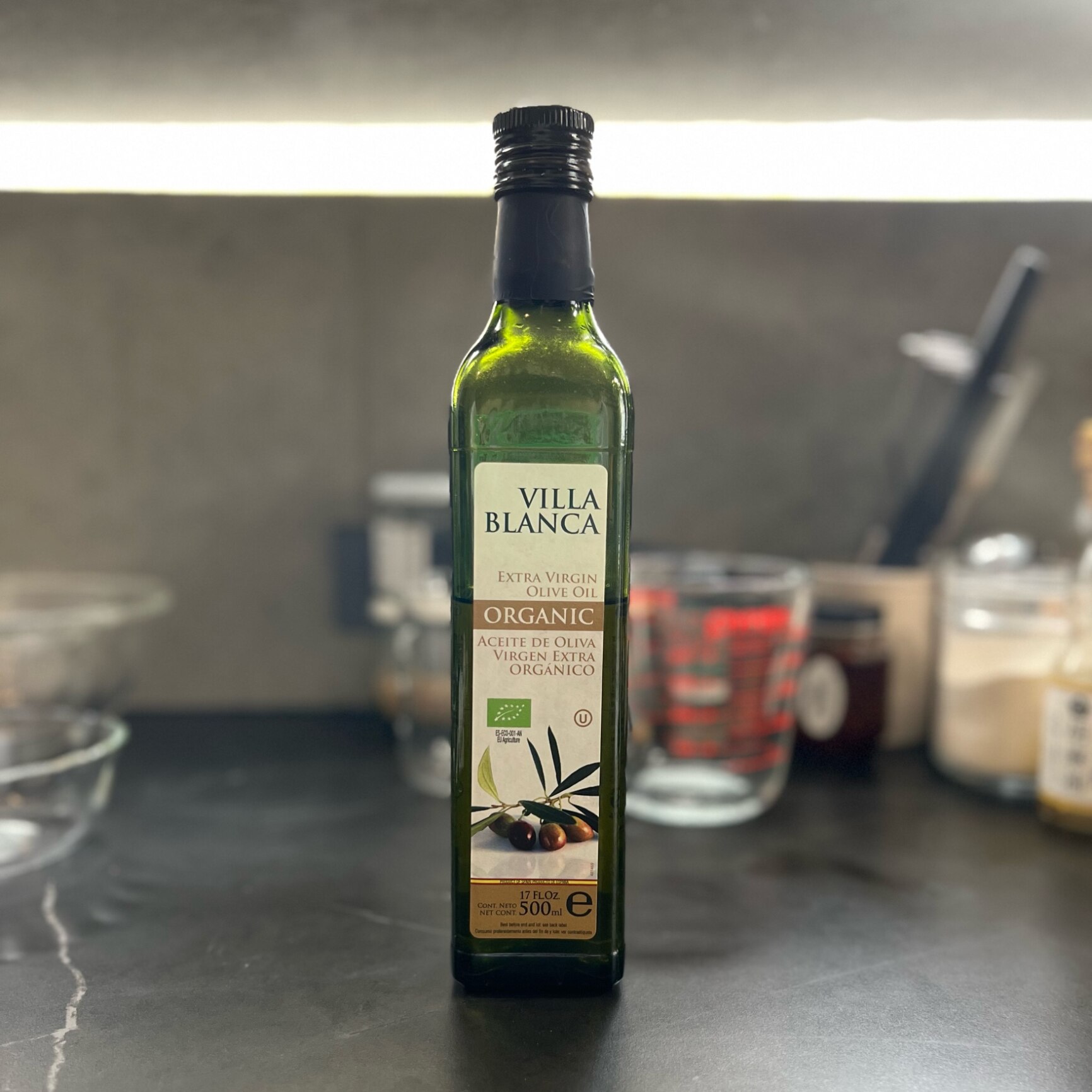 ヴィラブランカ オーガニック エクストラバージンオリーブオイル 458g（500ml）