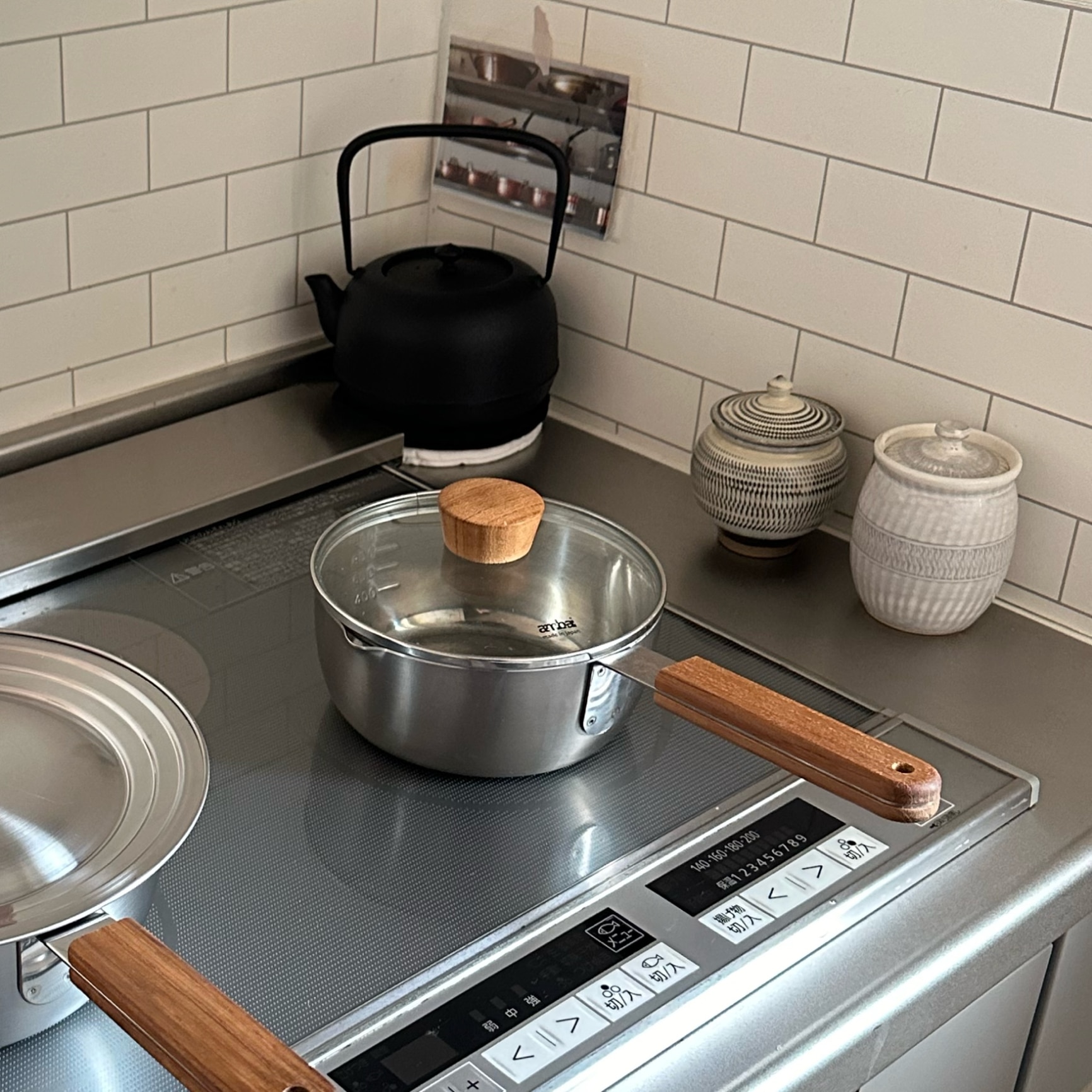 ambai(アンバイ) 雪平 (ゆきひら) 16cm 雪平鍋 片手鍋 小泉誠デザイン IH対応鍋