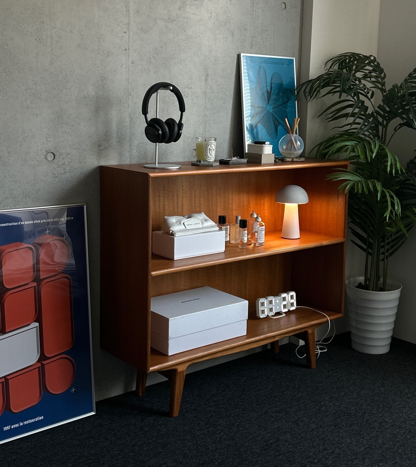 CHLOROSクロロス Particular ローブックシェルフ R2【ブックシェルフ 本棚 飾り棚 収納棚 ディスプレイ 雑誌 北欧家具 ...