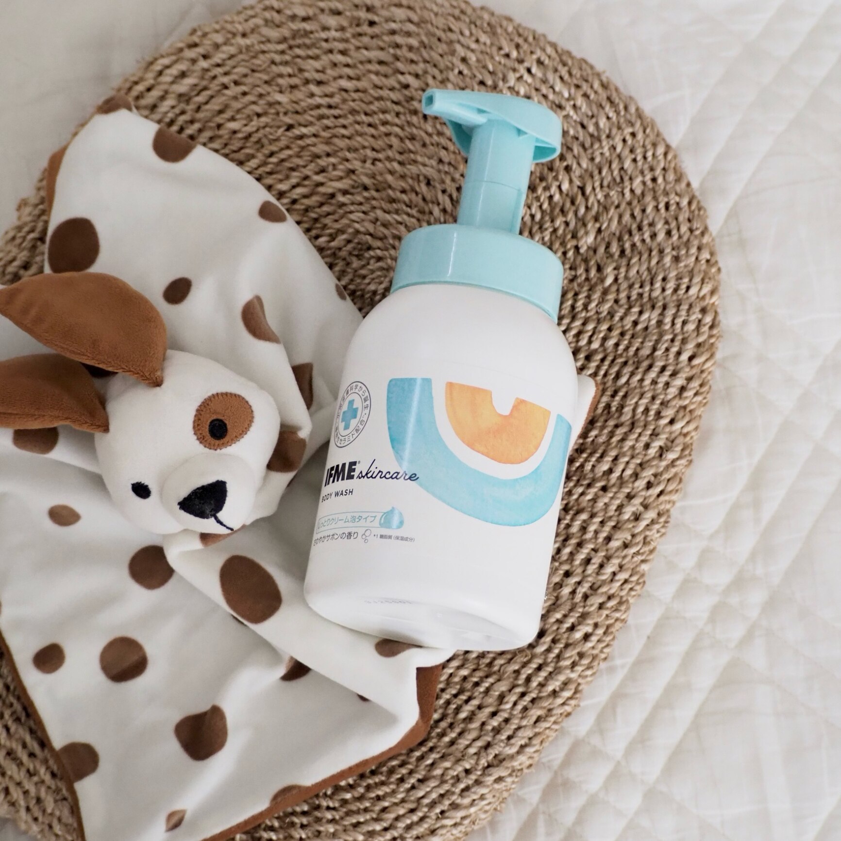 IFMEスキンケア ボディウォッシュ 500ml ボディソープ 泡 保湿 ベビーソープ ベビー 赤ちゃん 新生児 ベビー 子ども 子供 子ども用 キッズ 全身シャンプー 全身泡シャンプー 石鹸 ...