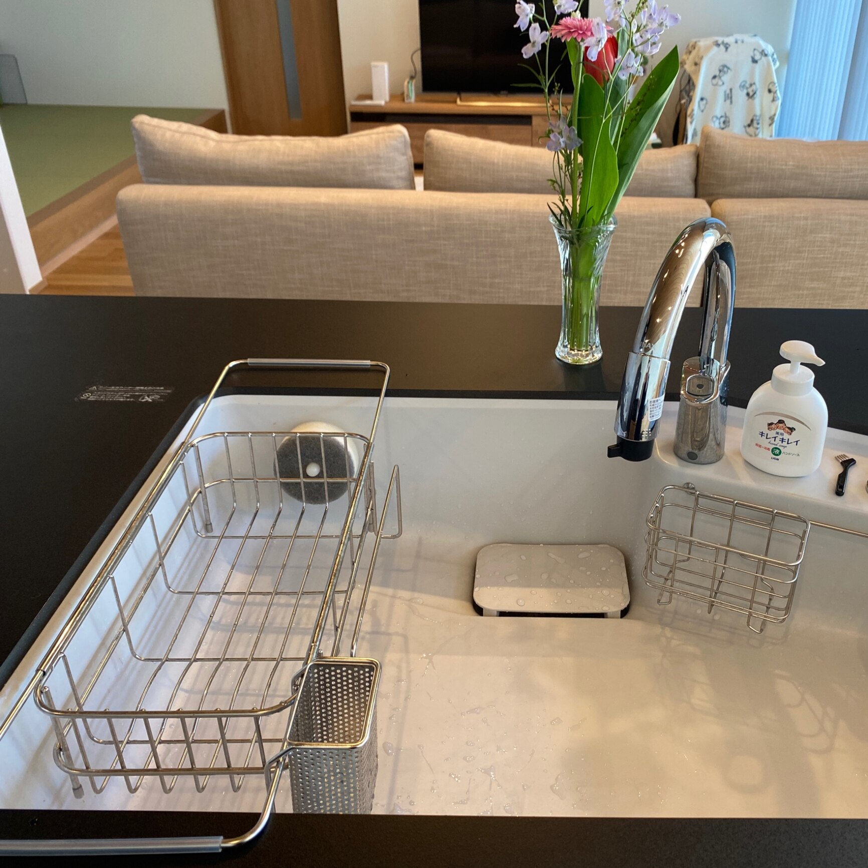 【KEYUCA公式店】ケユカ クチーナ 2way ドレーナー[水切りかご シンプル 水切りラック オシャレ 水切りカゴ 水切りバスケット シンクラック ラック キッチン用品 キッチングッズ ...