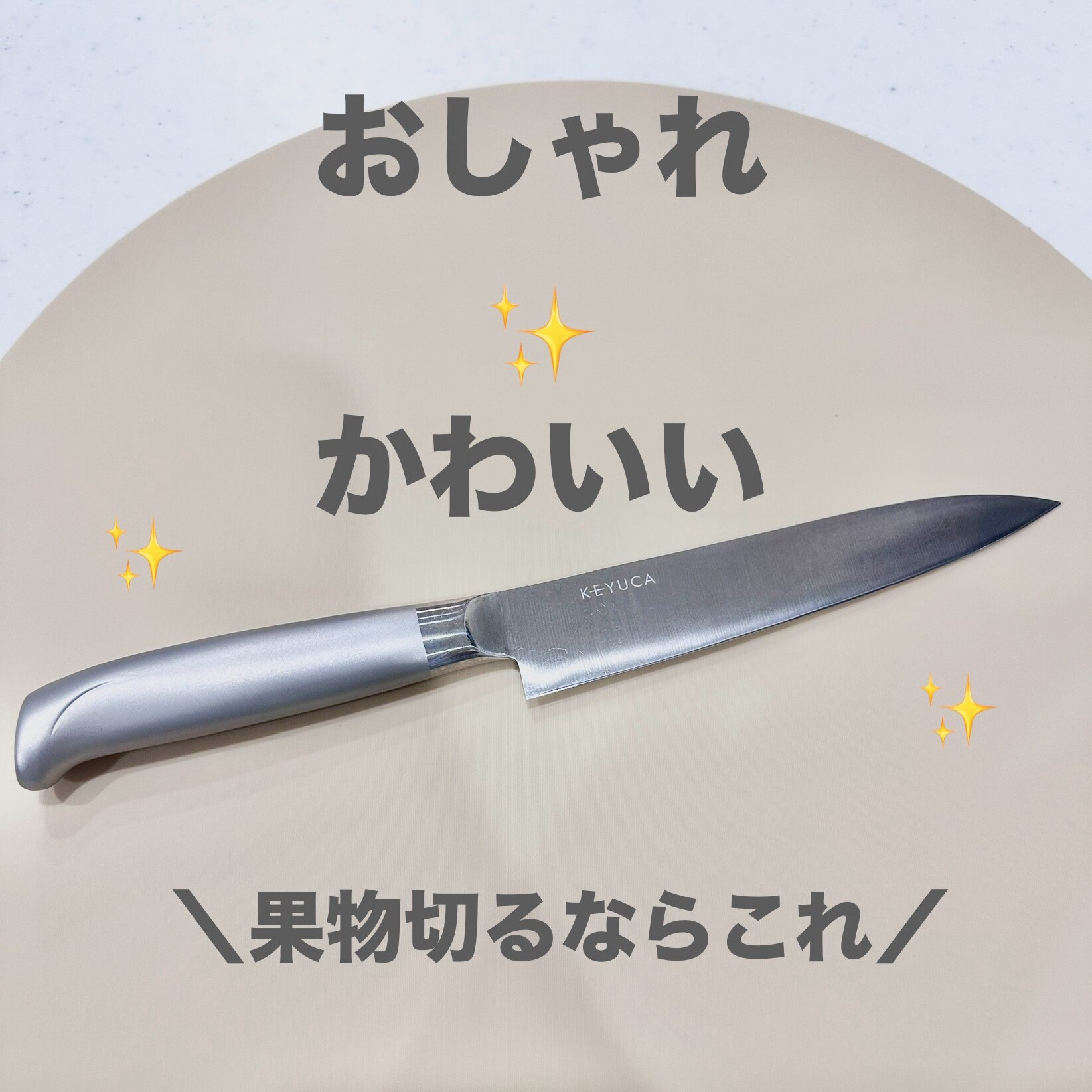 【KEYUCA公式店】ケユカ Mie オールステンレスペティナイフ[ペティナイフ ステンレス おしゃれ ペティーナイフ 調理器具キッチン用品 シンプル デザイン 結婚祝い 引越し祝い 新生活 ...