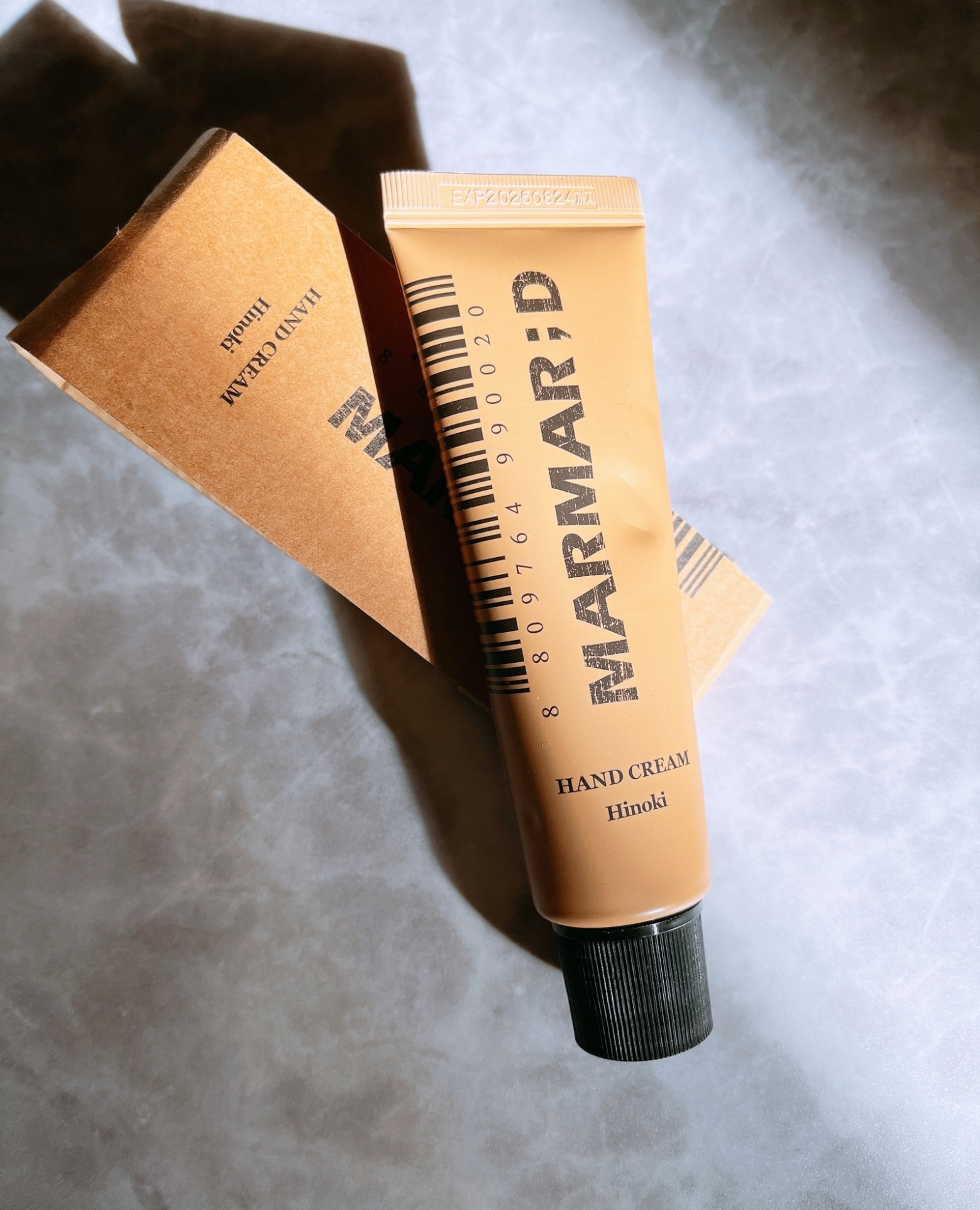 メール便で送料無料 hand cream『MARMAR ; D・マルマルディ』 選べる1個 ハンドクリーム (ヒノキ ベルガモット アースフィグ レザーウッド) インスタ映え インスタ映え ...