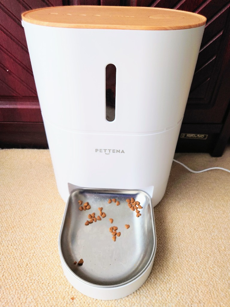 【★レビュ特典付き】【楽天1位】PETTENA 自動給餌器 猫 大容量 4L 自動餌やり機 給餌器 餌 エサ えさ ペット 乾燥剤 密閉 ロック 蓋閉まる 洗える 給餌機 餌やり器 フード ...