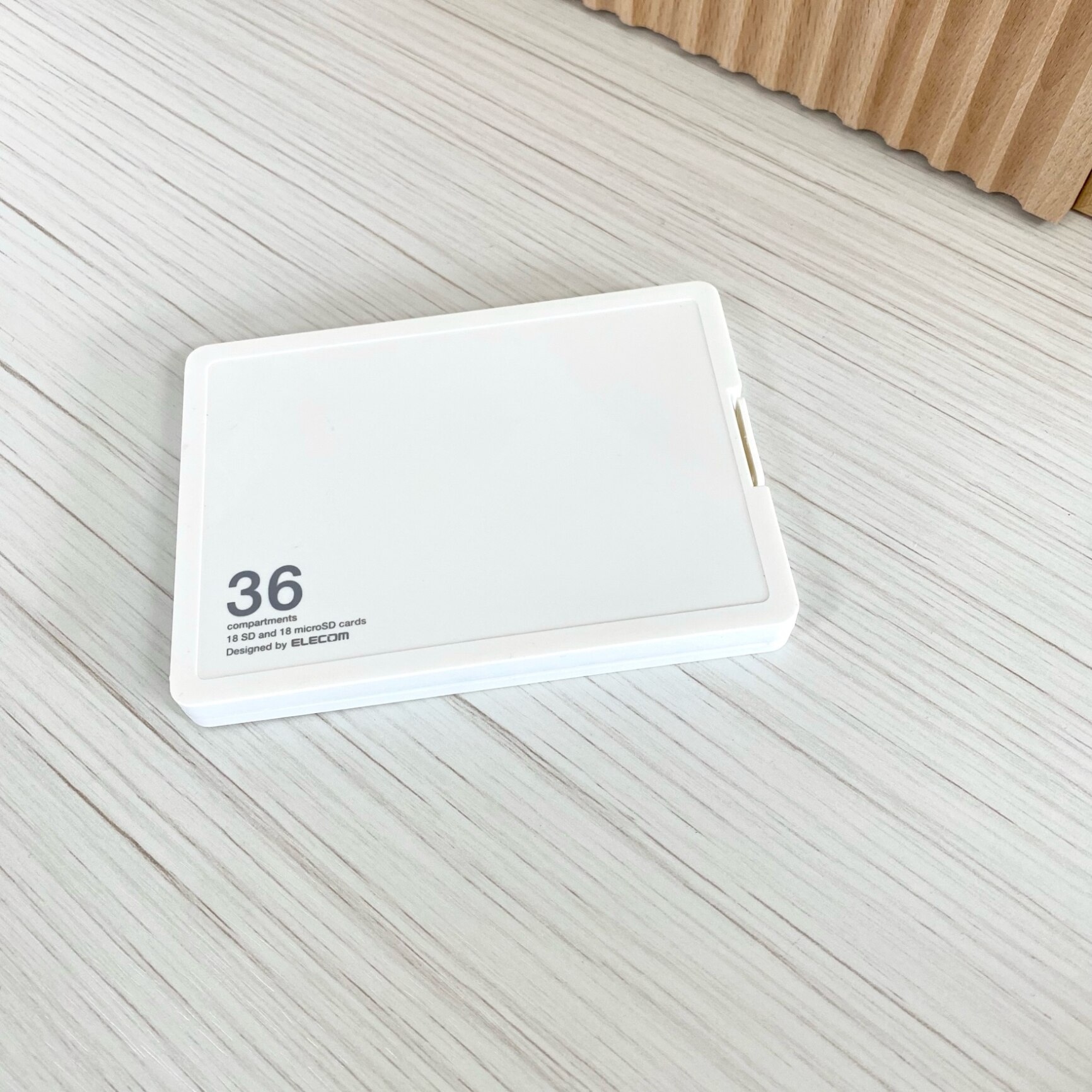 エレコム SD/microSDカードケース（プラスチックタイプ）SD18枚+microSD18枚収納 ELECOM CMC-SDCPP36WH