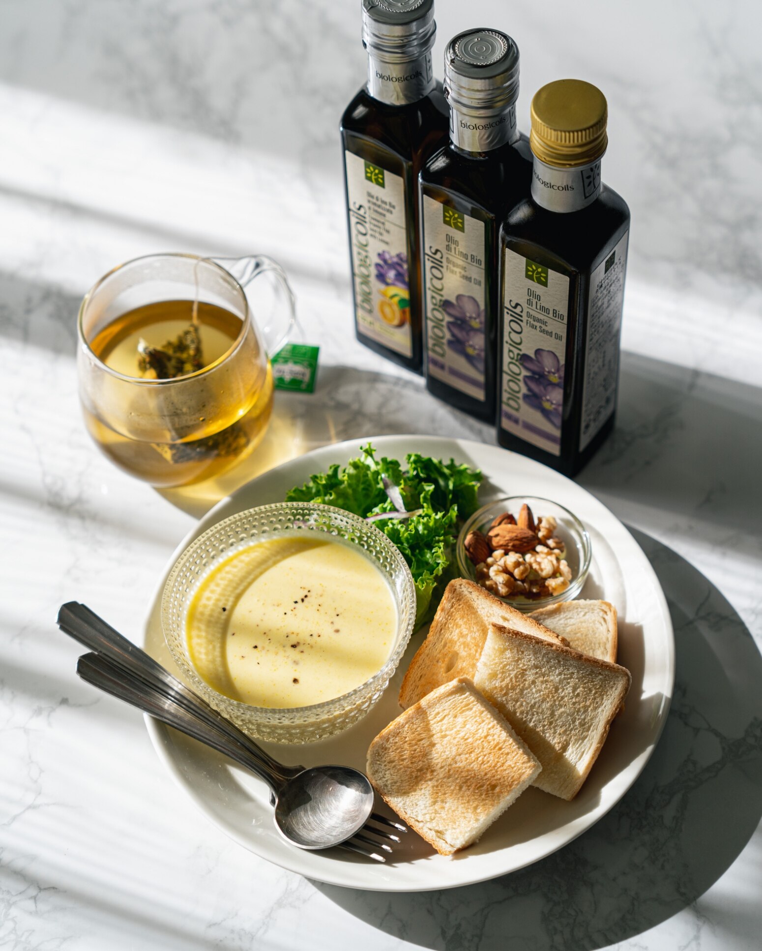 亜麻仁油 アマニオイル オーガニック 有機JAS認証 有機アマニ油 229g（250ml）【3本セット】コールドプレス フラックスシードオイル biologicoils