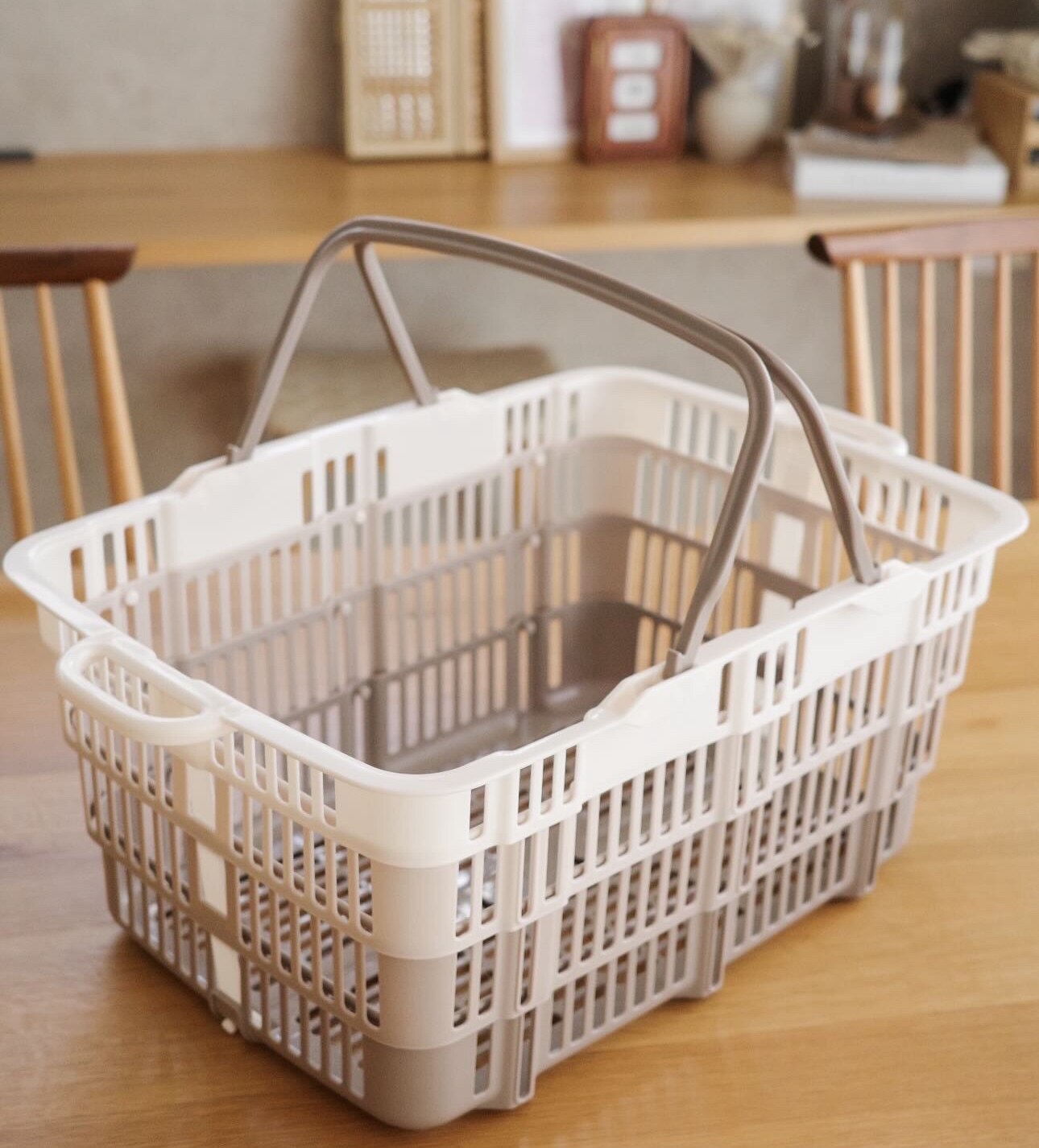 サンコー 折りたたみバスケット 103060 ニューバスケット ブラウン 10306000BR(3791471)