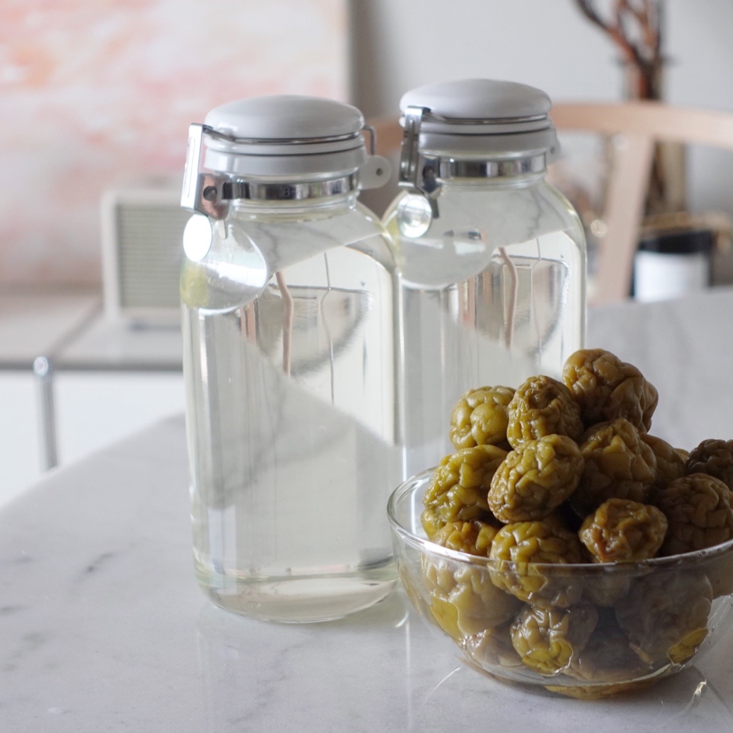 セラーメイト ワンプッシュ便利びん 500ml 223415 星硝【日本製 調味料入れ 調味料ボトル 保存瓶 ガラス 保存容器 キッチン プレゼント】