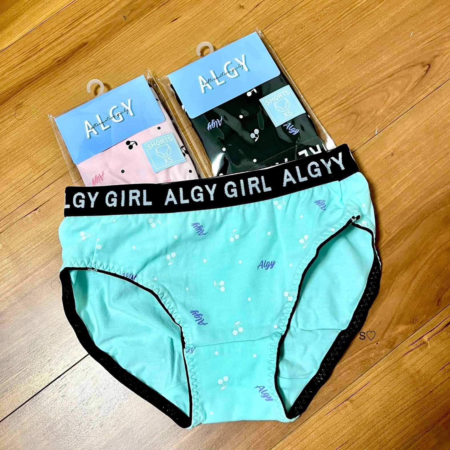 アルジー 下着 ショーツ 選べる 福袋 ALGY 3枚セット【1枚あたり333円～】【メール便 送料無料】キッズ パンツ 肌着 子供 服 ブランド 女の子 ジュニア 小学生 中学生 旅行 お ...