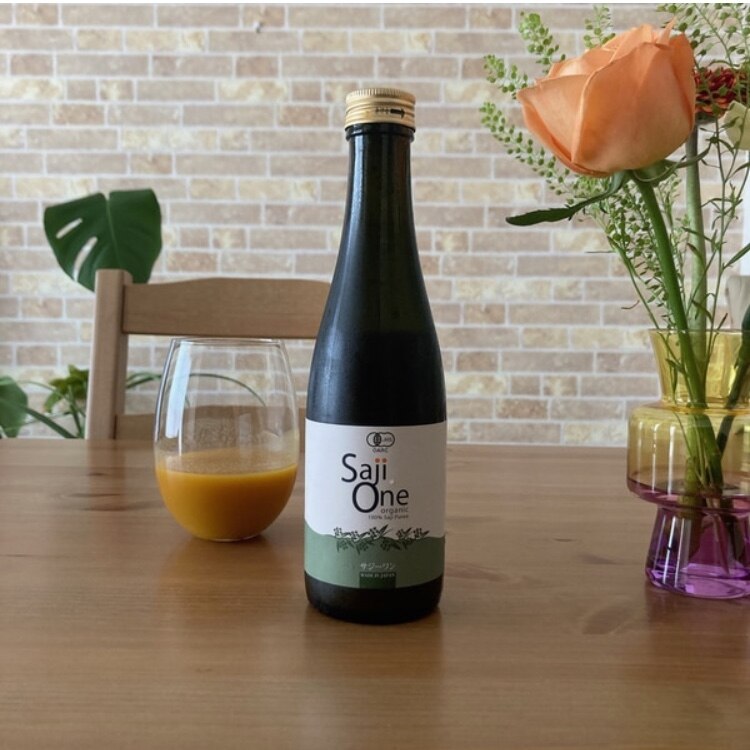 サジー SajiOne サジーワン 100％ 300ml 鉄分補給 サジージュース｜鉄分 ドリンク シーベリー シーバックソーン 沙棘 無添加 オーガニック 健康 美容 栄養 果汁 ジュース ...