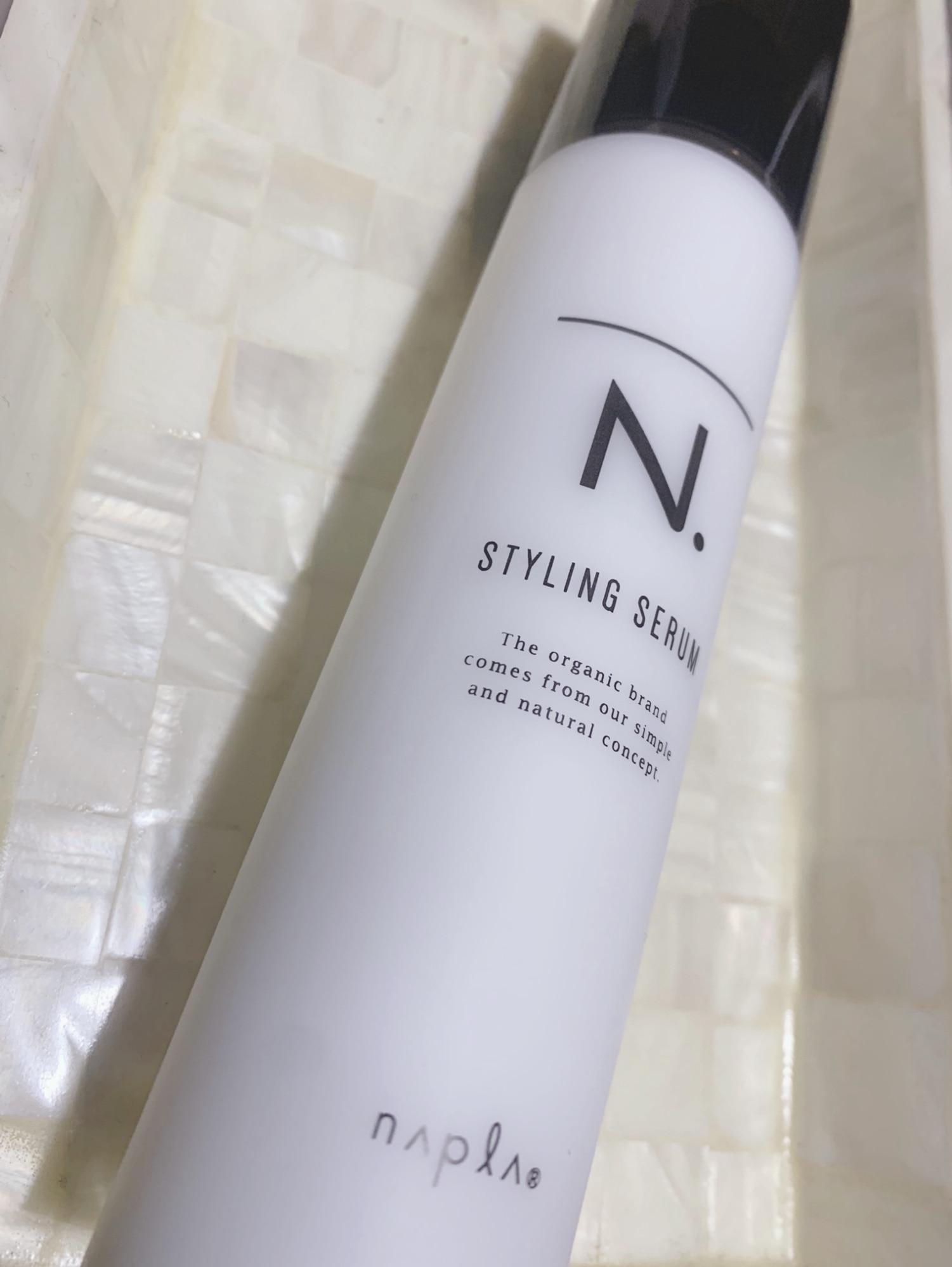 ナプラ N. スタイリングセラム 94g ヘアスタイリング剤 ヘアスタイル長持ち 毛髪の補修ケア効果 エヌドット