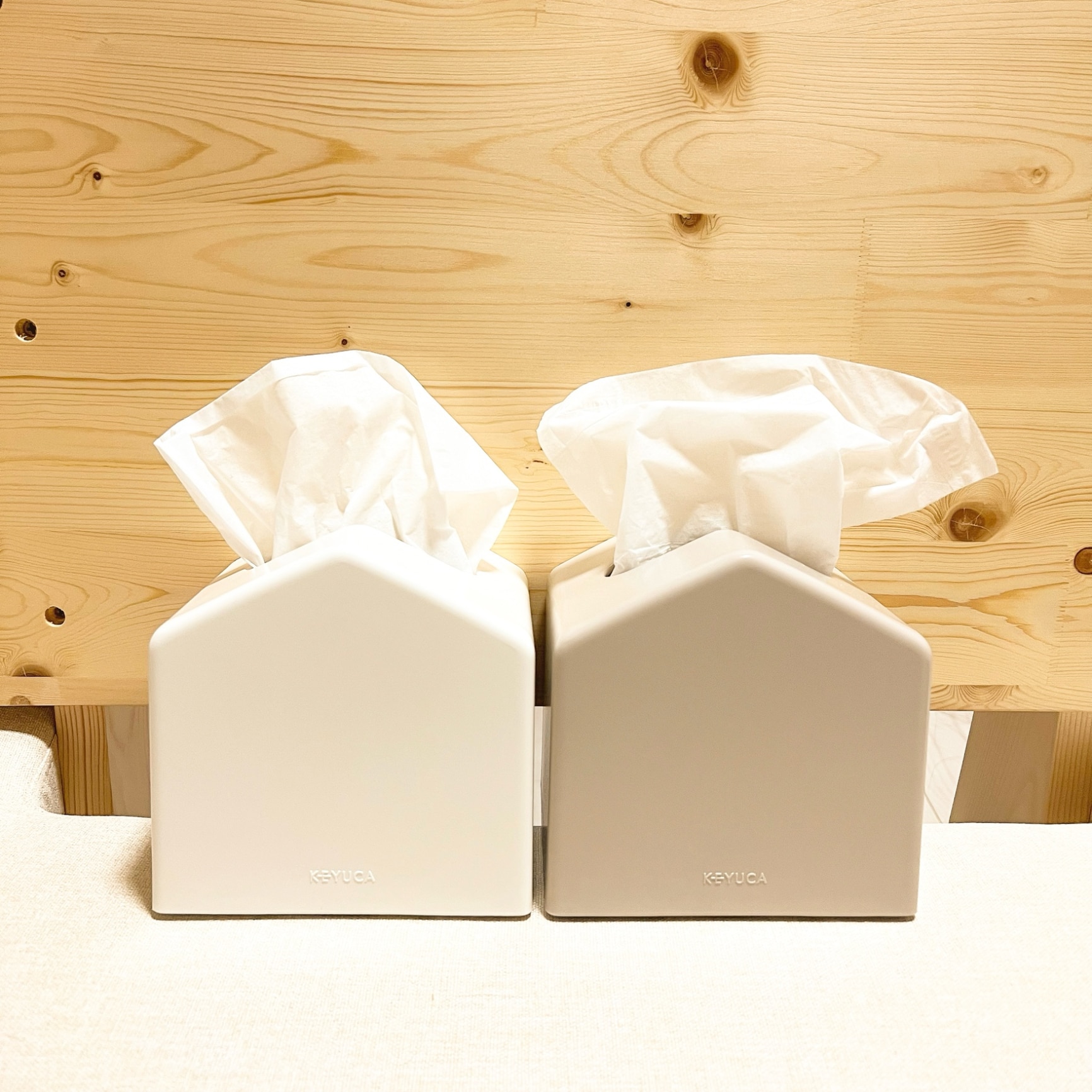 【KEYUCA公式店】ケユカ Moi コンパクトティッシュケース[ティッシュ入れ ティッシュボックス 詰め替え 省スペース ティッシュケース ティッシュカバー ティッシュペーパーケース ...