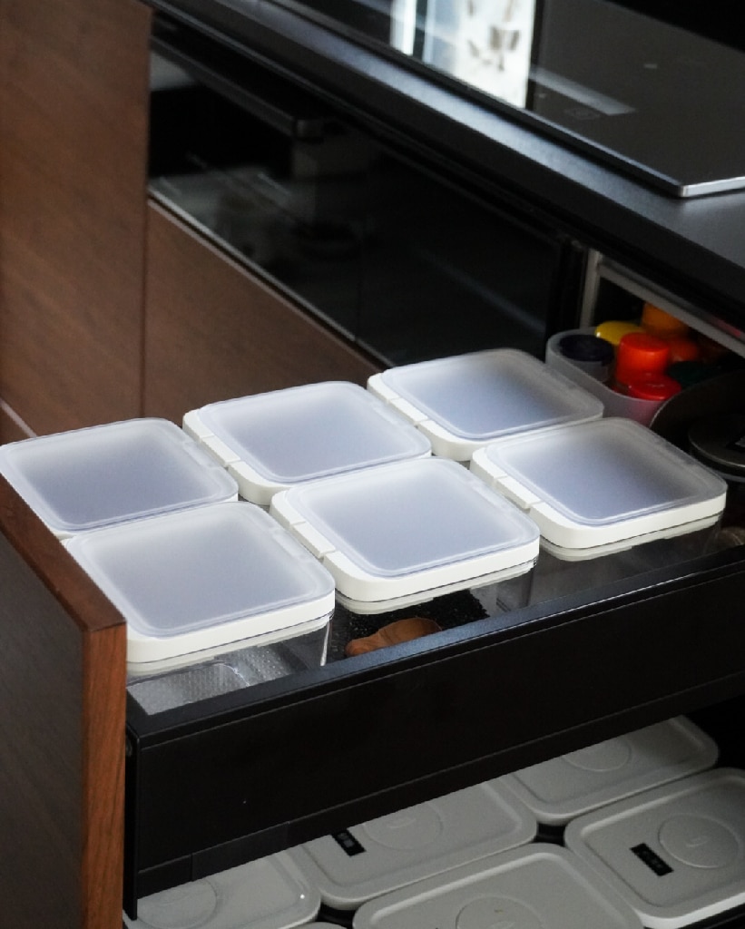 【マーナ 公式】 保存容器 ショート 450mL K764 GOOD LOCKCONTAINER| パッキン付 ワンタッチ ごま 調味料入れ 調味料ケース 食品保存容器 収納 おしゃれ ...