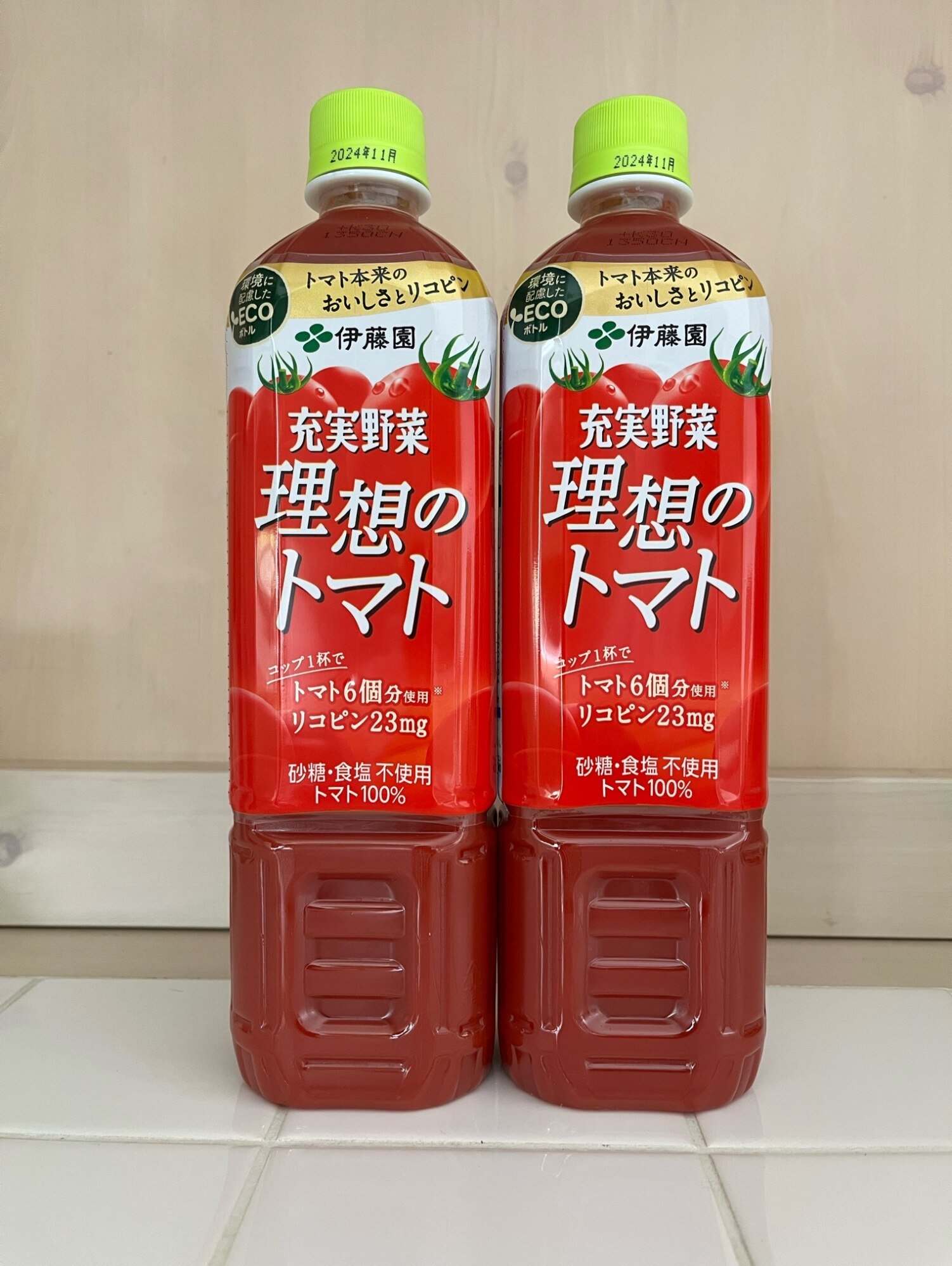 【あす楽】伊藤園 充実野菜 理想のトマト PET 740g x 15本 1ケース エコボトル PET ジュース ドリンク 野菜 とまと トマト 野菜ジュース RSL 父の日