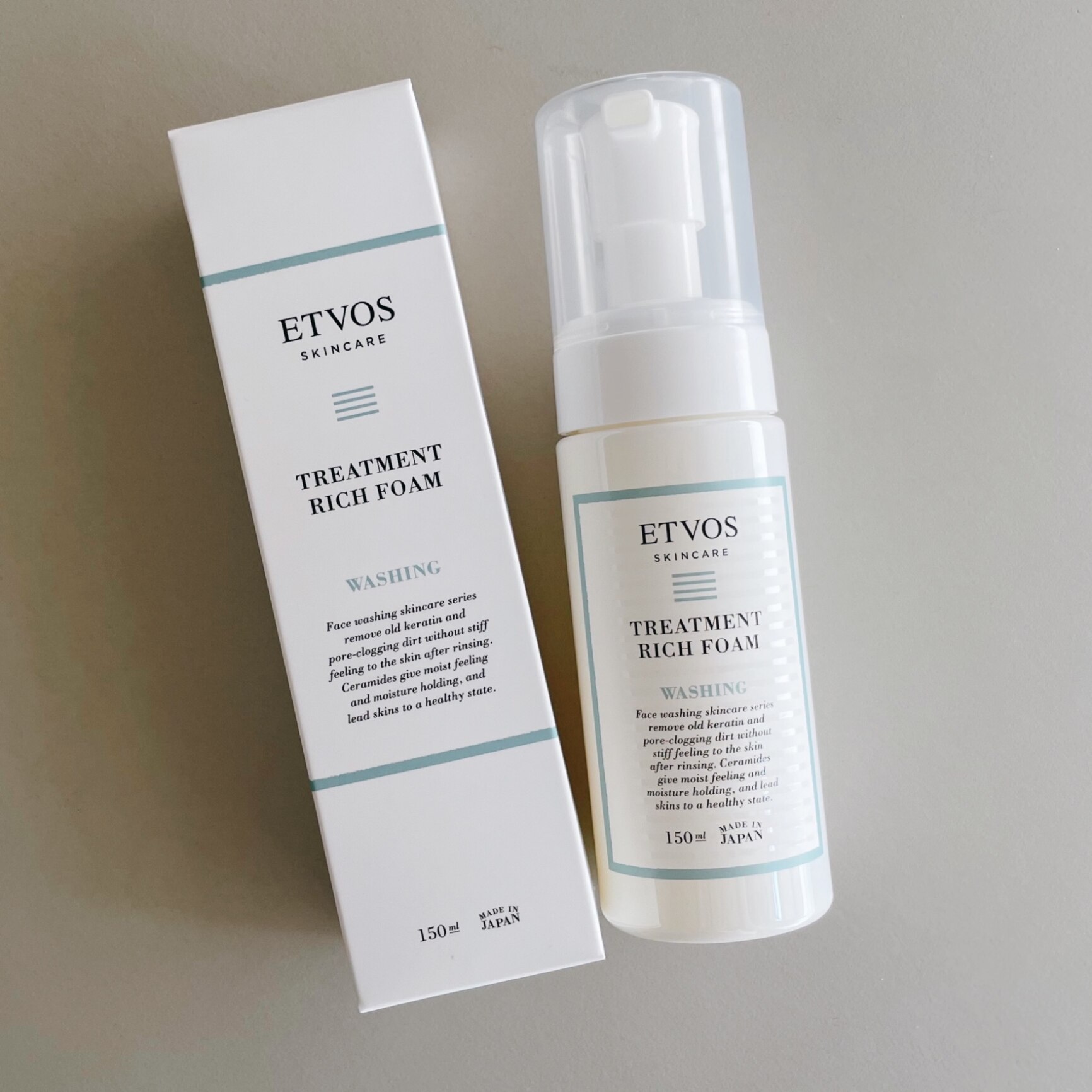 エトヴォス 公式( ETVOS ) 洗顔 泡 泡洗顔 洗顔料 洗顔フォーム セラミド 保湿 敏感肌 詰め替え用 「トリートメントリッチフォーム」 【30日間返品保証】