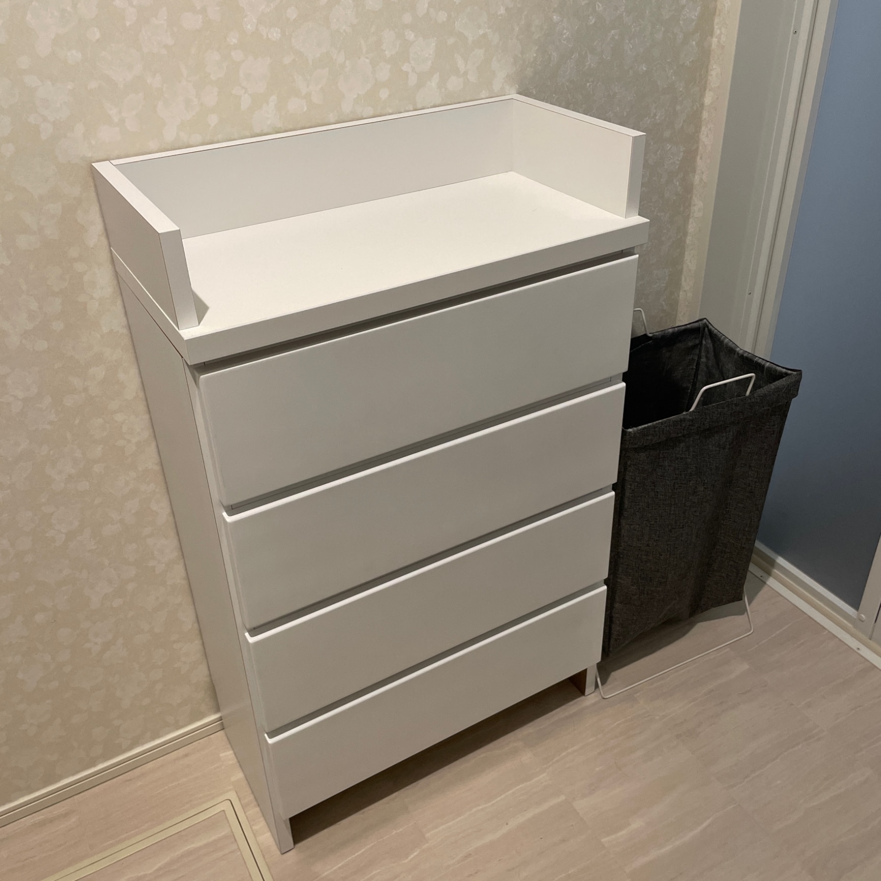 【ふるさと納税】ランドリーチェスト スリム 薄型 奥行30 幅60 国産（Epel-エペル-）ランドリー収納 チェスト ランドリー 脱衣所 ...