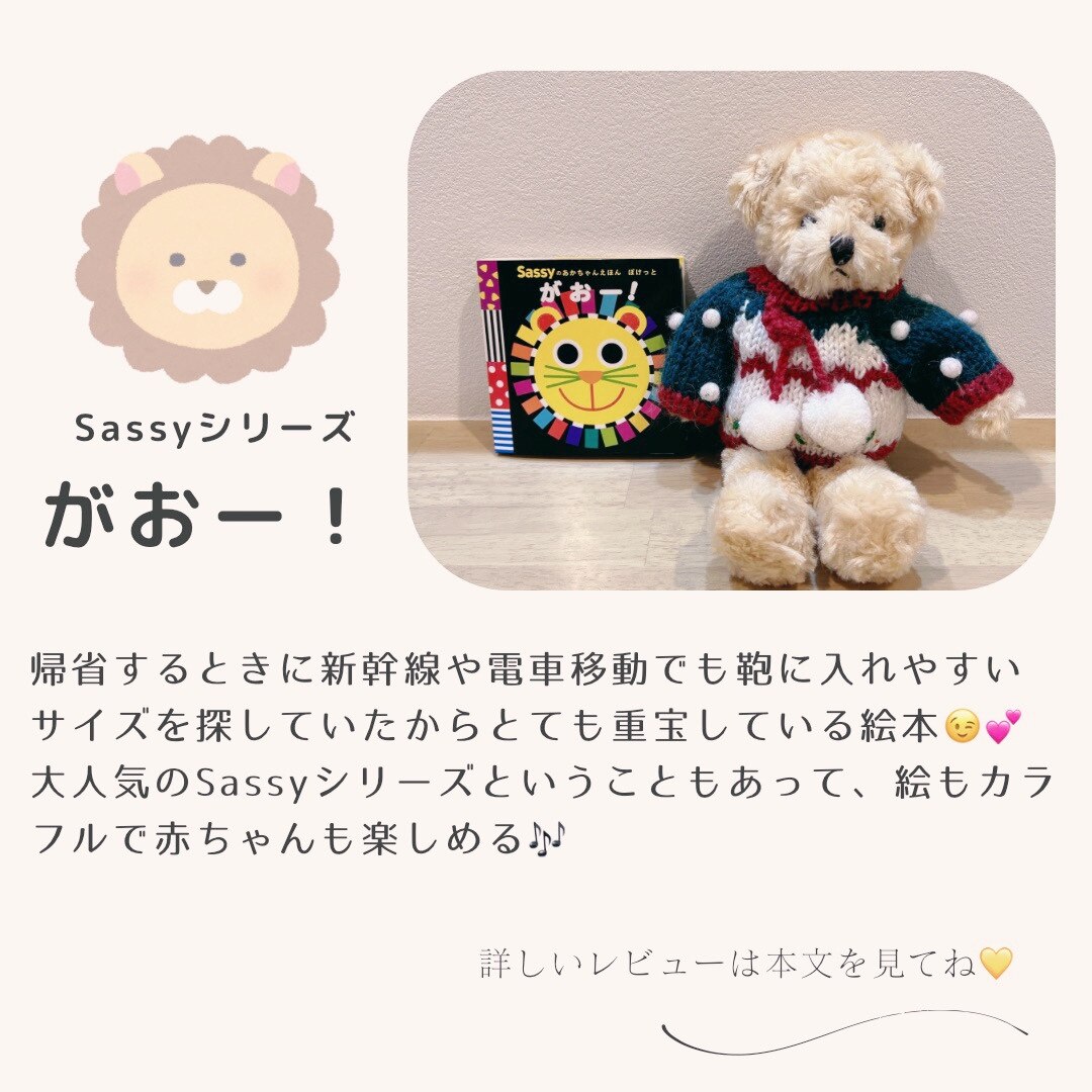 Sassyのあかちゃんえほん ぽけっと がおー！ [ Sassy/DADWAY ]