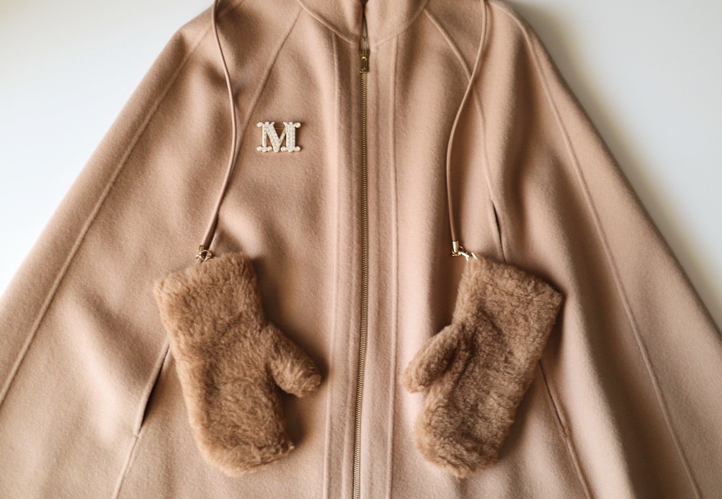 【SALE／50%OFF】ANAYI シャルムビーバーミドルケープコート アナイ ジャケット・アウター その他のジャケット・アウター ベージュ ホワイト レッド ブラウン【送料無料】