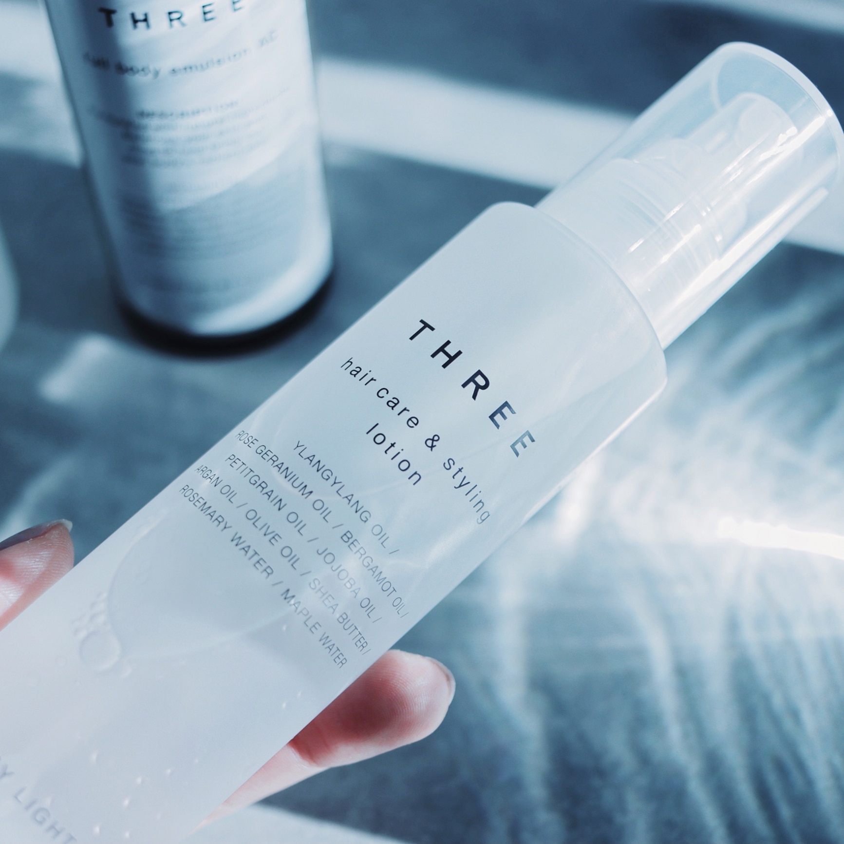 ★THREE スリー ★ヘアケア＆スタイリング エマルジョン 100mL＜スタイリング＞＜クリームタイプ＞＜まとまる＞＜ヘアケア＞