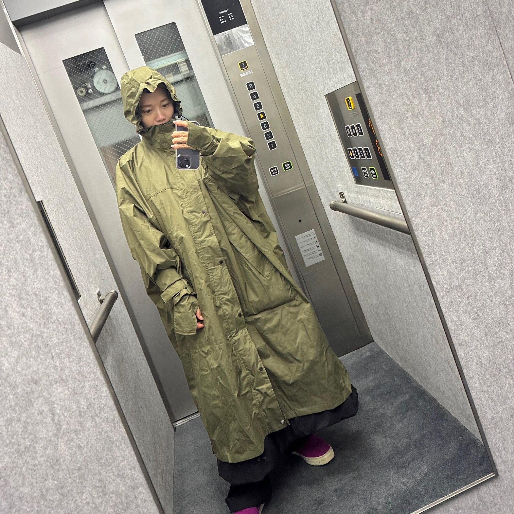 【300円OFFクーポン】正規店 レインコート 着脱簡単 7441 カジメイク サイクルモードハイポンチョ ピラルク 全身カバー 自転車 前開き（kajimeiku PIRARUCU カジ ...