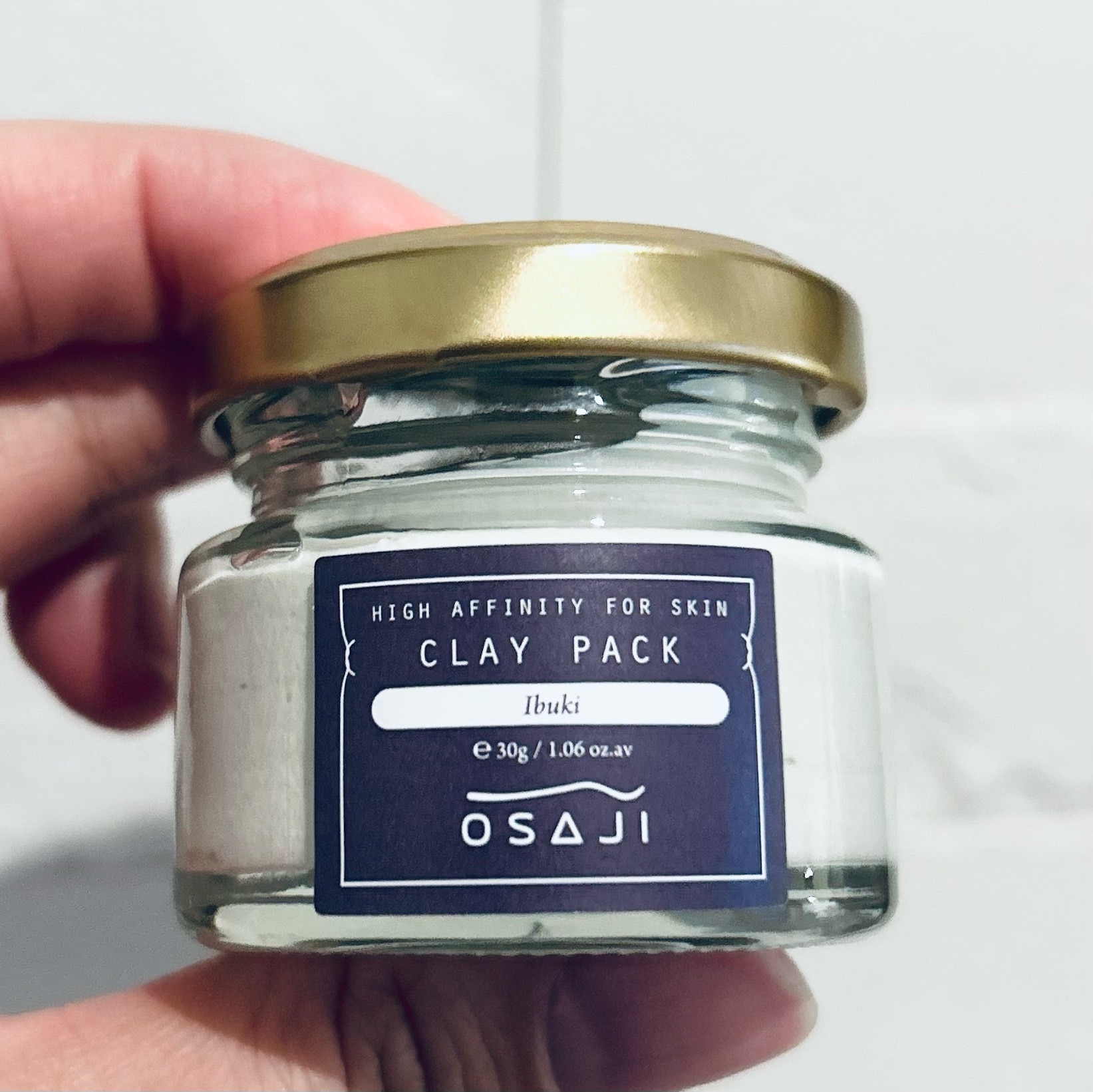【2個セット 国内正規品】オサジ クレイパック Ibuki 30g OSAJI 洗い流し用パック フェイス用 お試しサイズ 送料無料