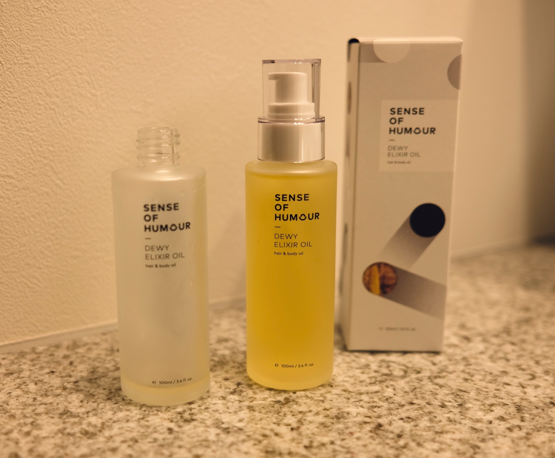 送料無料 センスオブヒューモア 公式 デューイエリクシアオイル 100ml 30ml / 洗い流さない ヘアオイル 洗い流さないトリートメント ...