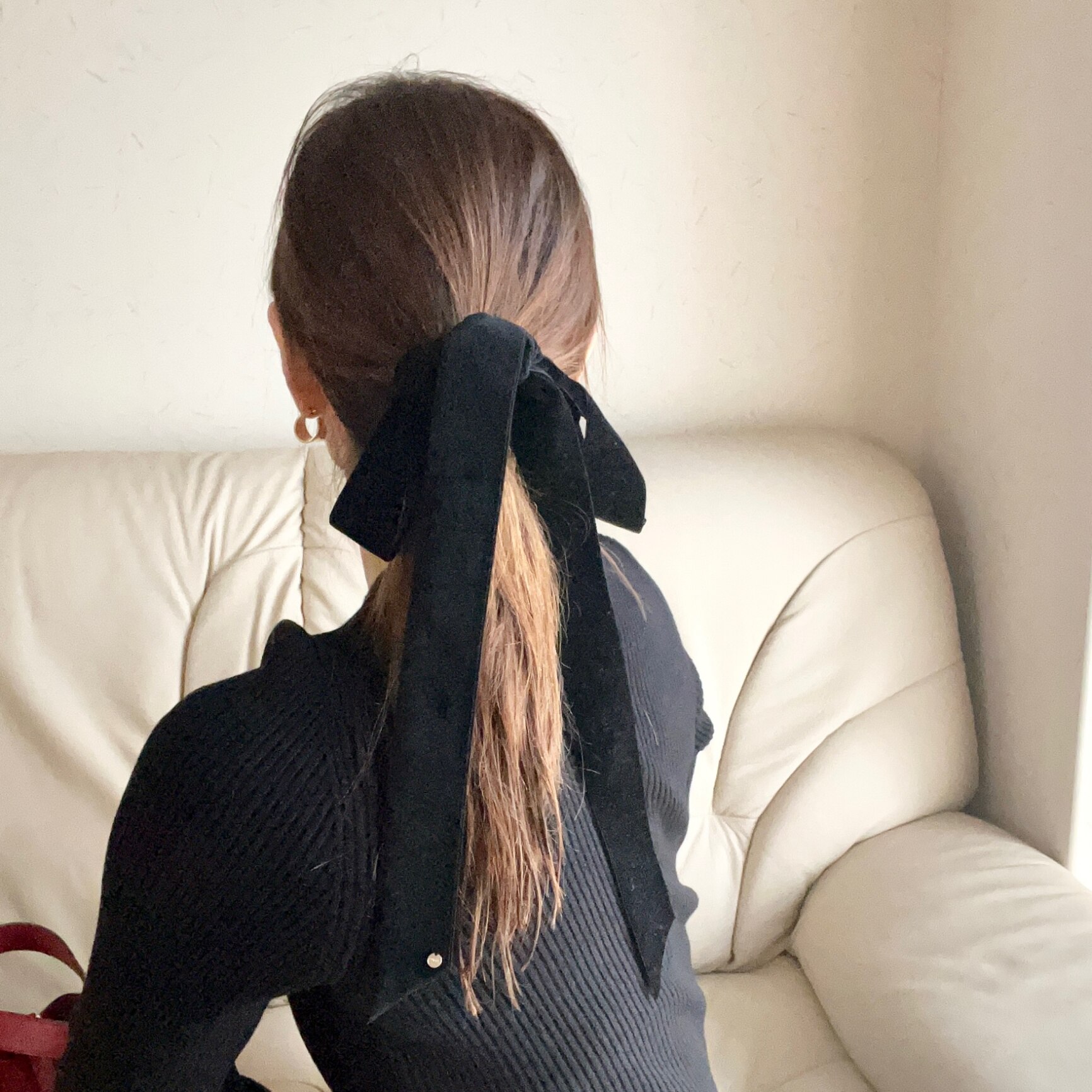 【SALE／30%OFF】ベロアリボンシュシュ SNIDEL HOME スナイデルホーム ヘアアクセサリー その他のヘアアクセサリー ブラック レッド ピンク【RBA_E】[Rakuten ...