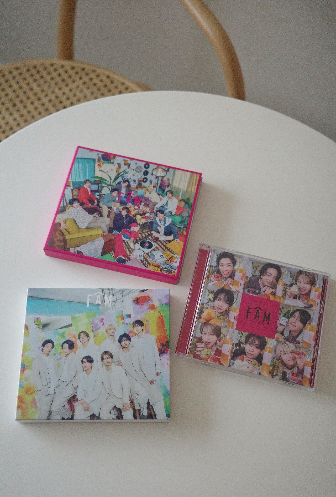 【先着特典】FAM (初回限定盤A(DVD)＋初回限定盤B(DVD)＋通常盤セット)(FAMオリジナルステッカーシートver. A+ver ...