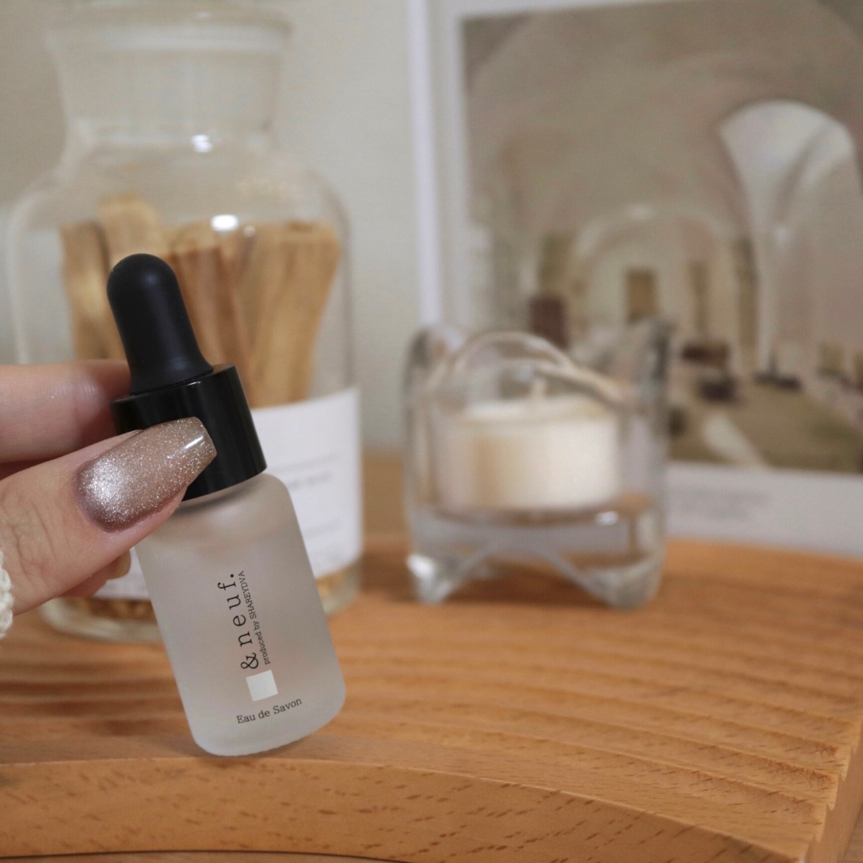 【最大3％OFF】 シャレドワ SHAREYDVA neuf. ヌフ ネイルオイル 10ml 【4種からご選択】 Musk ムスク Savon サボン Wood ウッド Osmanthus ...