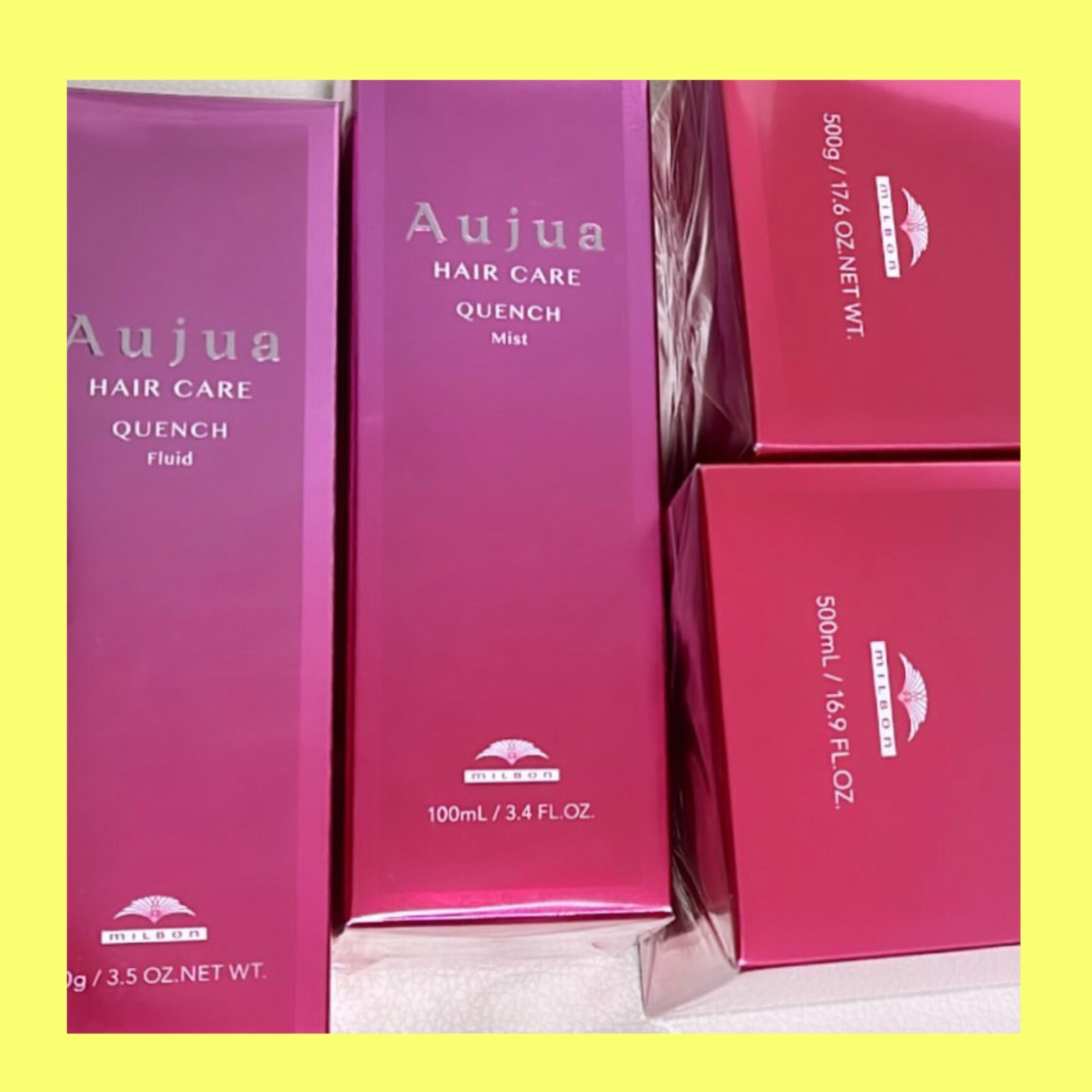 ミルボン オージュア シャンプー&トリートメントセット 250ml&250g 500ml&500g 1000ml&1000g 1800ml&1800g 選べる容量