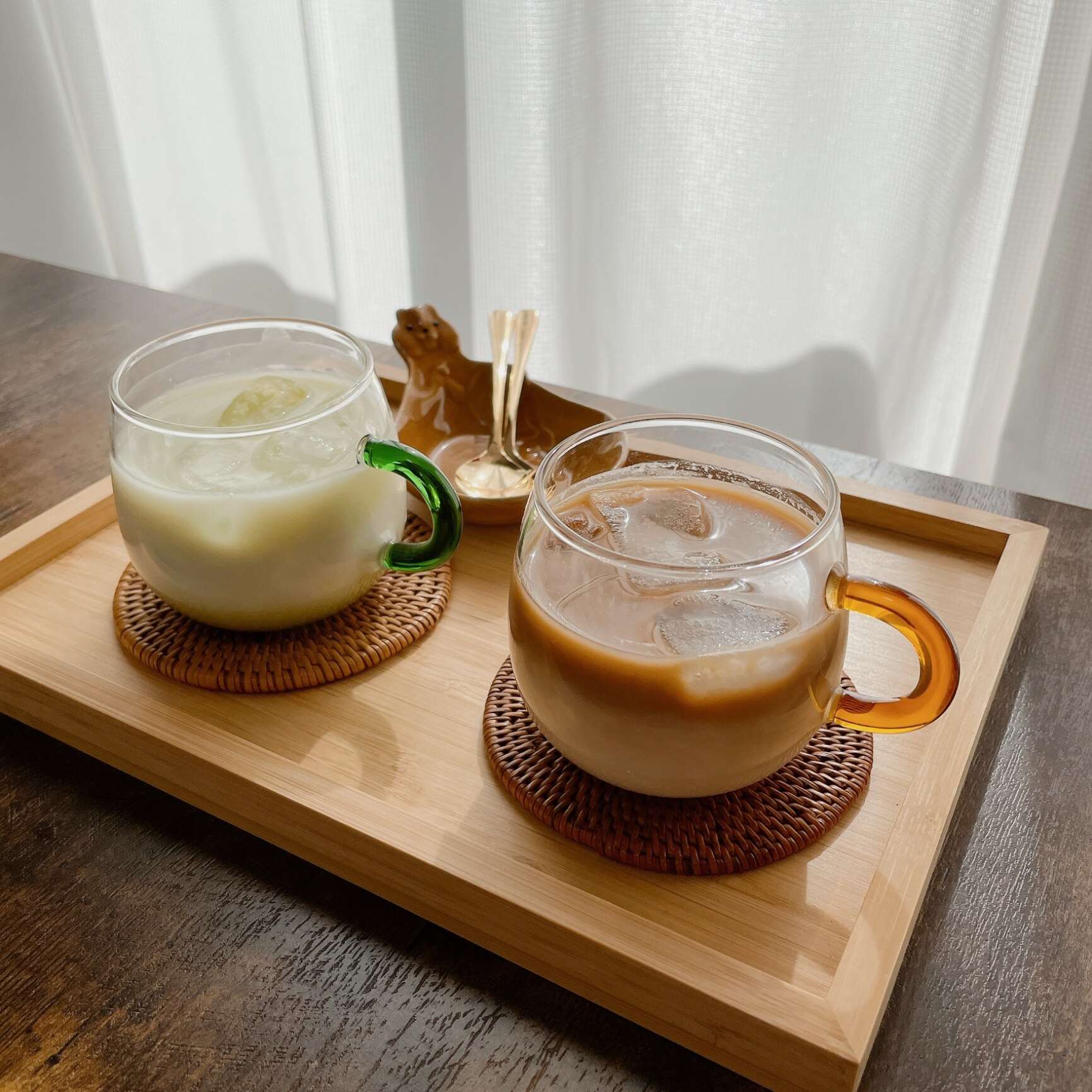 【KEYUCA公式店】ケユカ maco 耐熱ガラスティーカップ[マグカップ コップ キッチン用品 電子レンジ対応 食洗器対応 無地 シンプル おしゃれ かわいい ガラスマグ ティーカップ 耐熱 ...