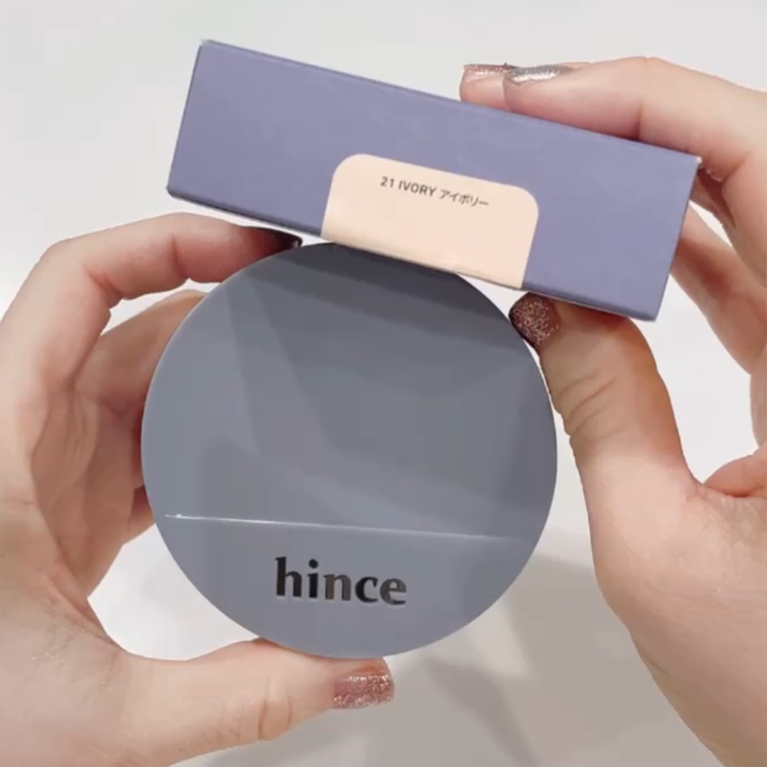 「ポイント10倍 11月1日」hince セカンドスキンメッシュマットクッション JP 21 アイボリー 12g ファンデーション アットコスメ