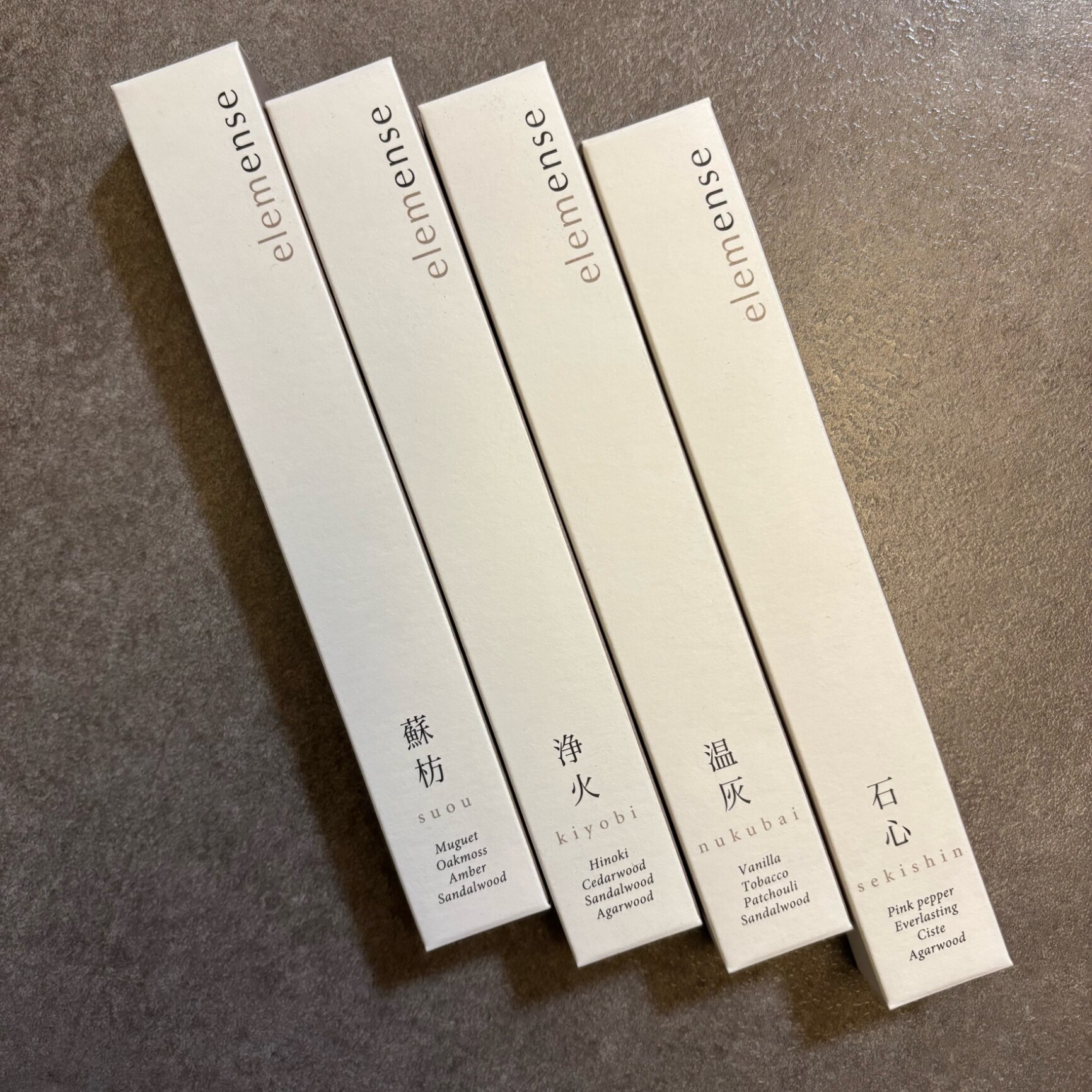 【elemense｜エレメンス】incense sekishin 石心 10本 ルームフレグランス ホーム お香 香り 椨 たぶ 樹皮 日本産 癒し リラックス 金 ピンクペッパー 華やか ...