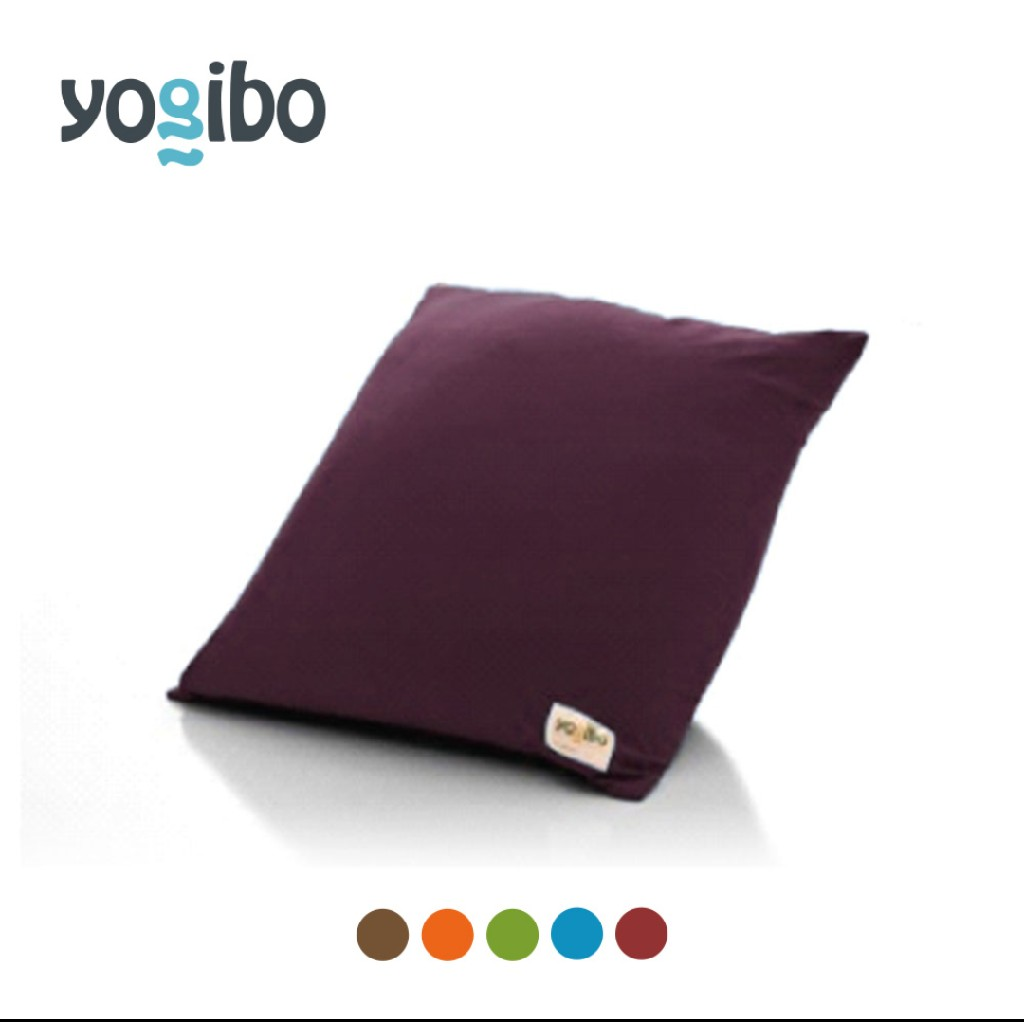 柔らかな手触りのビーズクッション「Yogibo Color Cushion（ヨギボー カラー クッション）」肘掛け、枕、座布団にも ...