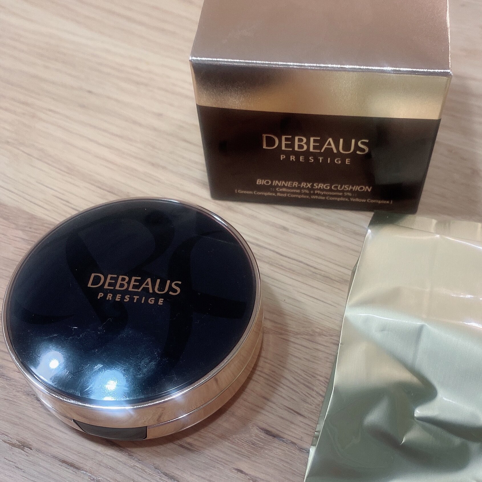 \4月限定スペシャル企画／\3,000円OFF+P10倍!エントリーで必ずGET／ディビュース 正規品保証 正規品 DEBEAUS ディビュース クッションファンデーション 韓国コスメ 本体 ...