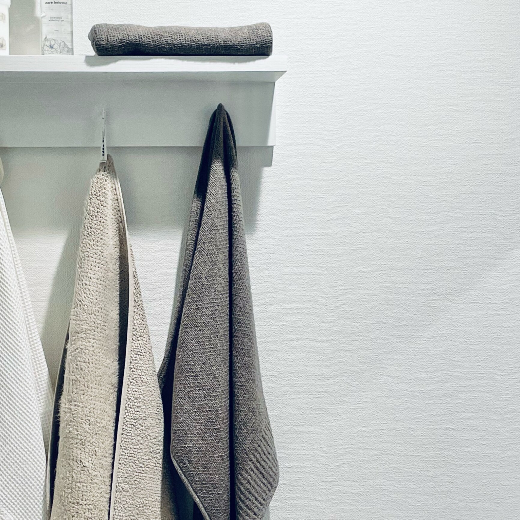 フェイスタオル おしゃれ ラーナ M コンテックス kontex ニット ギフト 綿 コットン 日本製 タオル プレゼント 結婚祝い スポーツ 北欧 吸水 36×85cm グレー 新生活