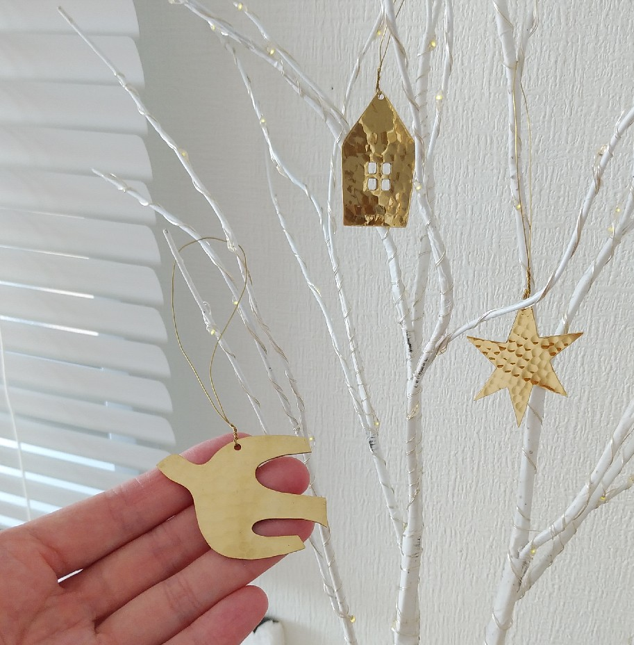 【公式】ブラス オーナメント 6種 (真鍮製)500WORKS.真鍮 ブラス オーナメント 飾り ディスプレイ オーナメント クリスマス 北欧 インテリア雑貨ゴールド 鳥 馬 スノー 天使 ...