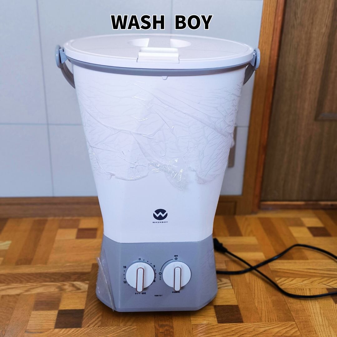 洗濯機 小型 シービージャパン CB JAPAN ウォッシュボーイ TOM-12f 抗菌 バケツ型洗濯機 小型洗濯機 ミニ洗濯機 一人用洗濯機 シューズ ユニフォーム 野球 ホワイト グレー ...