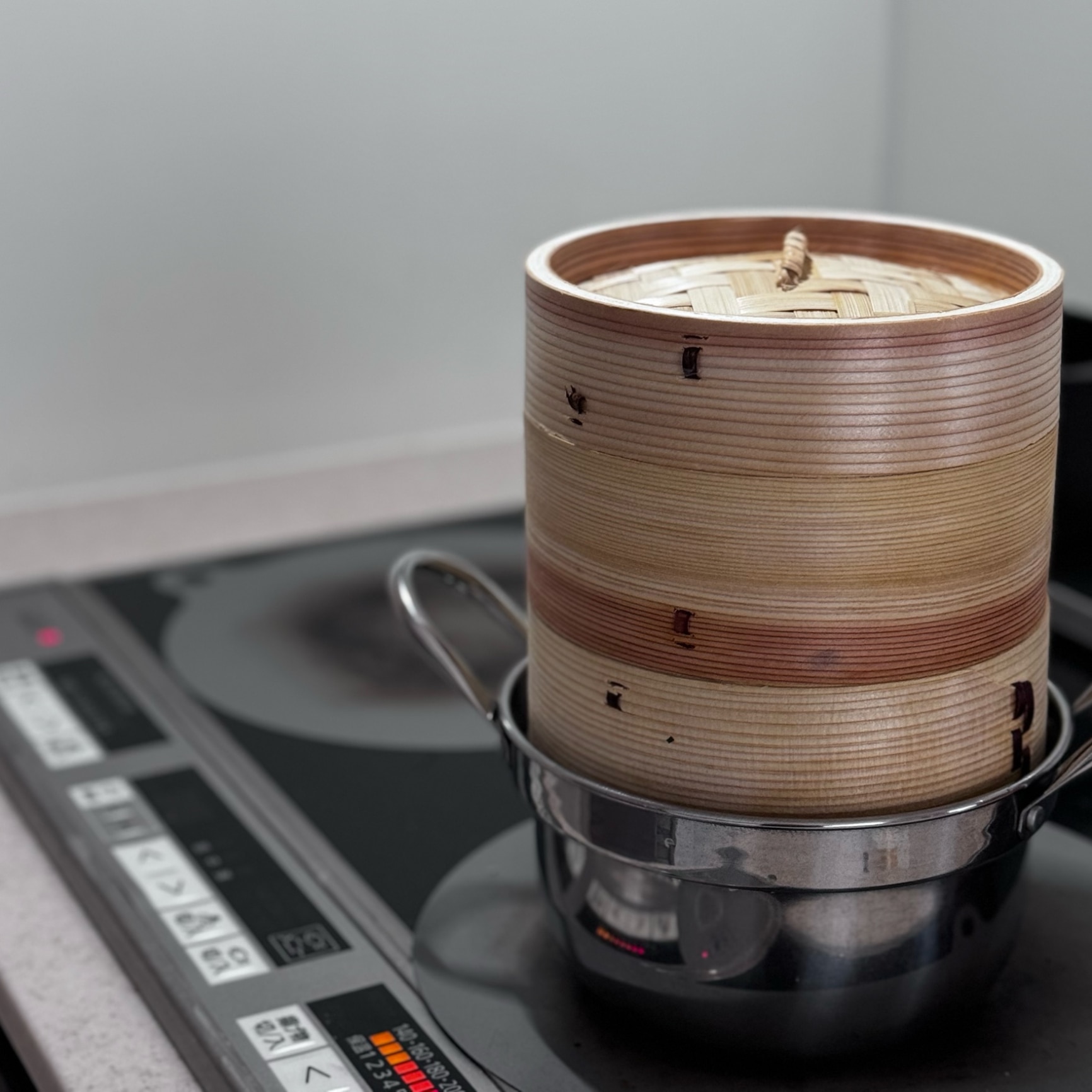 【KEYUCA公式店】ケユカ 杉せいろ2段 ステンレス鍋 セット 15cm[せいろ 鍋セット IH対応 蒸し料理 ガスコンロ 調理器具 キッチングッズ キッチン用品 結婚祝い 新生活 蒸し器 ...