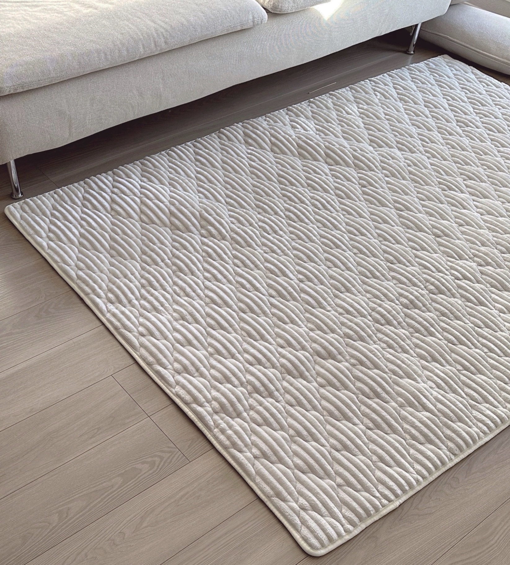 【LINE登録で300円クーポン】【一部カラー20%引！】 販売累計12万枚！ ラグ 洗える シエロ ラグマット キルトラグ 絨毯 北欧 おしゃれ くすみ カーペット 95×130 130× ...