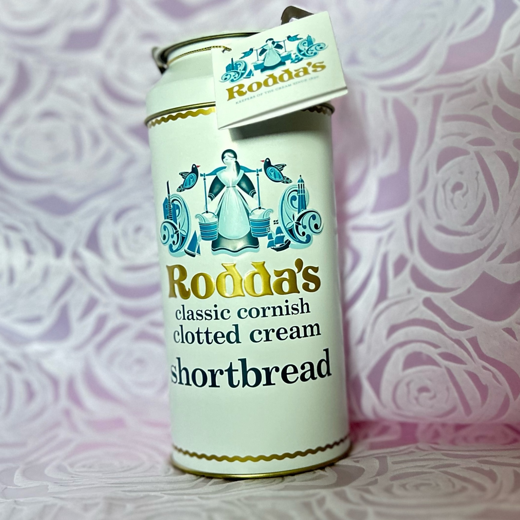 Rodda's ロダス クロテッドクリームショートブレッド 200g （焼き菓子 クッキー 缶）