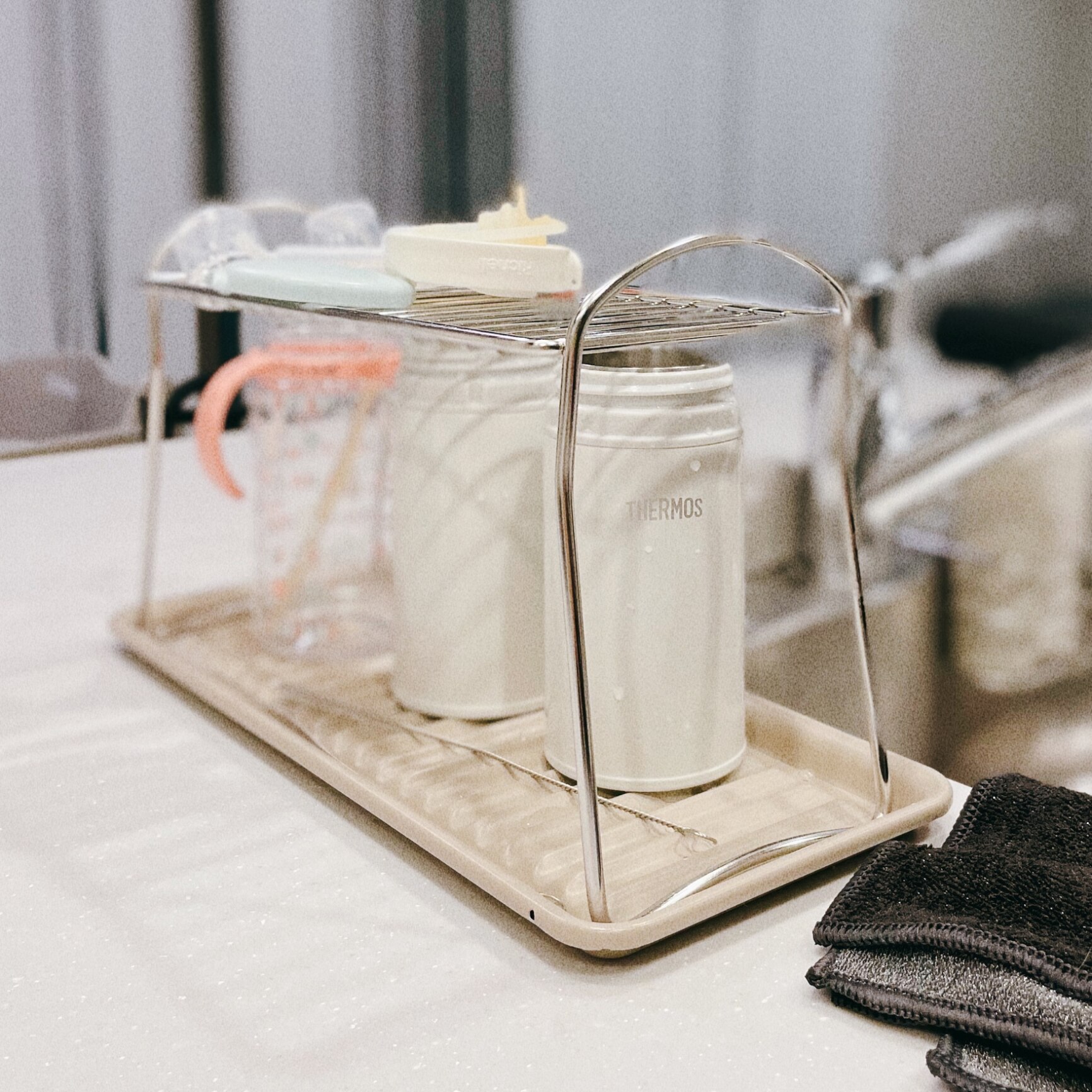 [IKEA/イケア/通販]VALVARDAD ヴェルヴォルダード 水切り棚, ステンレススチール[B](b)(80473868)