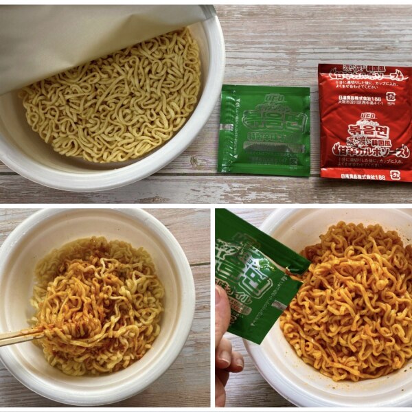 日清焼そばU.F.O. ポックンミョン 濃い濃い韓国風甘辛カルボ(101g*12個セット)【日清焼そばU.F.O.】