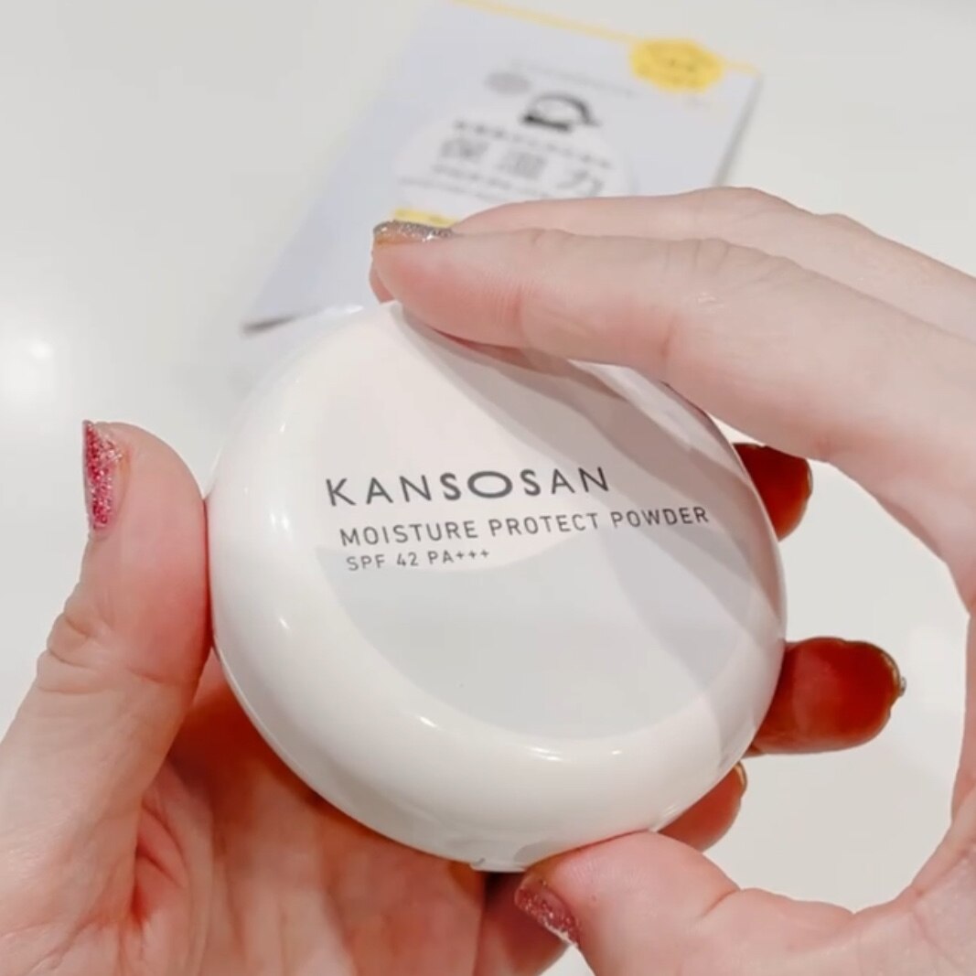 KANSOSAN 乾燥さん 保湿力プロテクトパウダー 10g ナチュラルカラー ベースメイク 化粧下地 日焼け対策 UVケア 日焼け止め UVケア 顔用 プレゼント